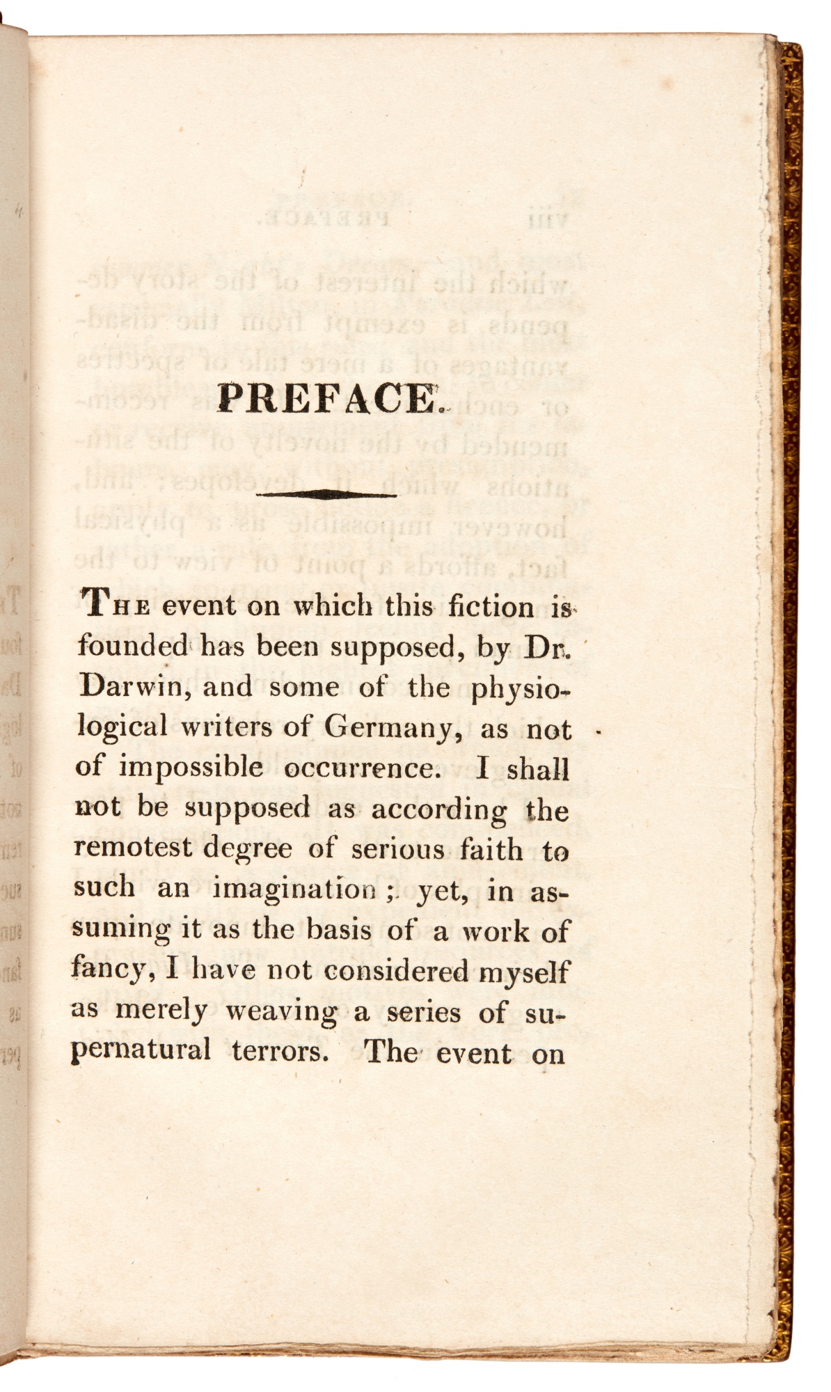 Mary Wollstonecraft Shelley | Frankenstein, London, 1818, 3 volumes in ...