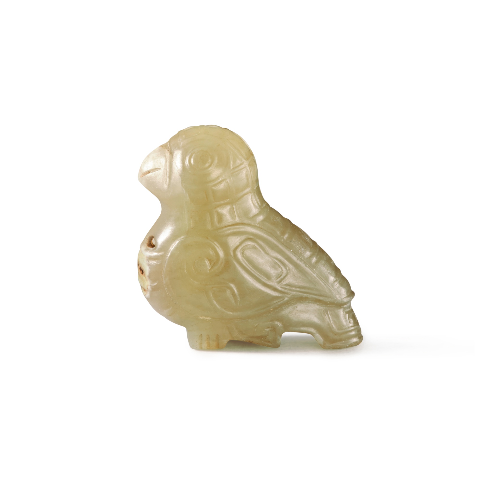 An archaic jade bird, Late Shang / Zhou dynasty | 商末 / 周 玉鳥 | Important ...