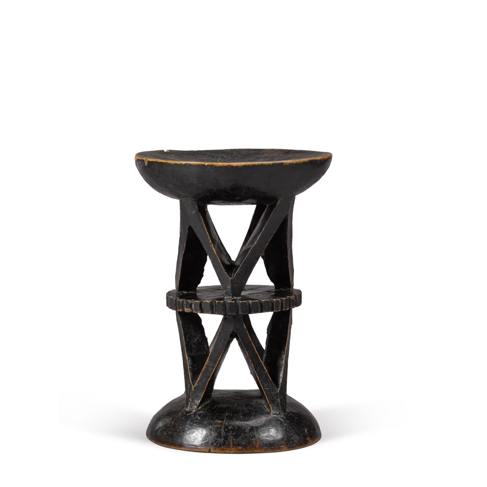 An Ewe carved hardwood stool, Togo | As It Unfolds: Property From the ...