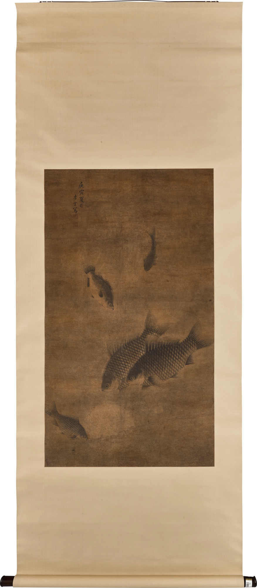 Li Yun (Qing Dynasty) 李雲 | Fish 五魚圖 | Fine Classical Chinese Paintings ...