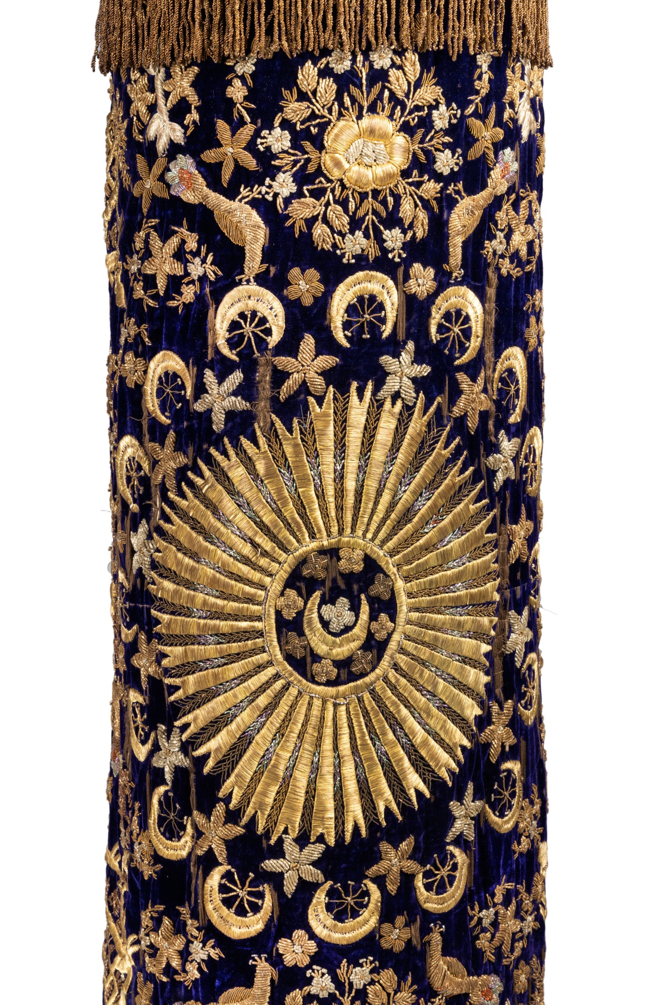 A Gold-Embroidered Torah Mantle, Turkey, 19th century | The Halpern ...