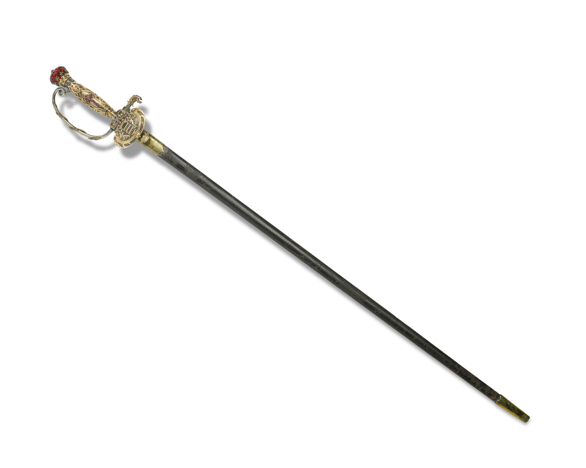The Order of Santiago gem-set sword, dated 1880 | Royal & Noble | 2023 ...