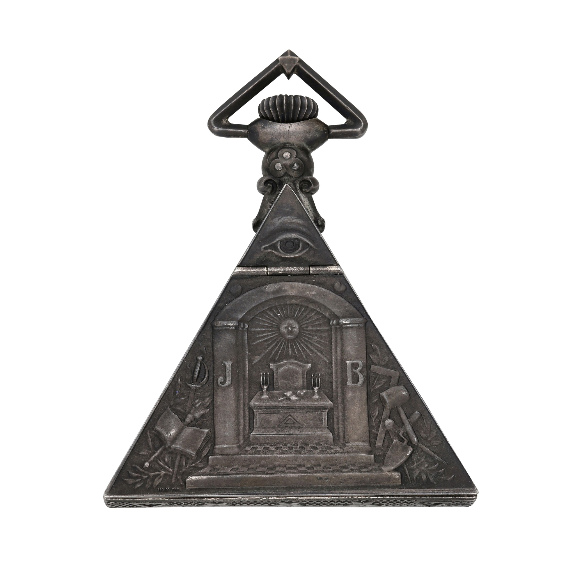 A silver triangular Masonic watch, Circa 1900 | Fine Watches | 2022 ...
