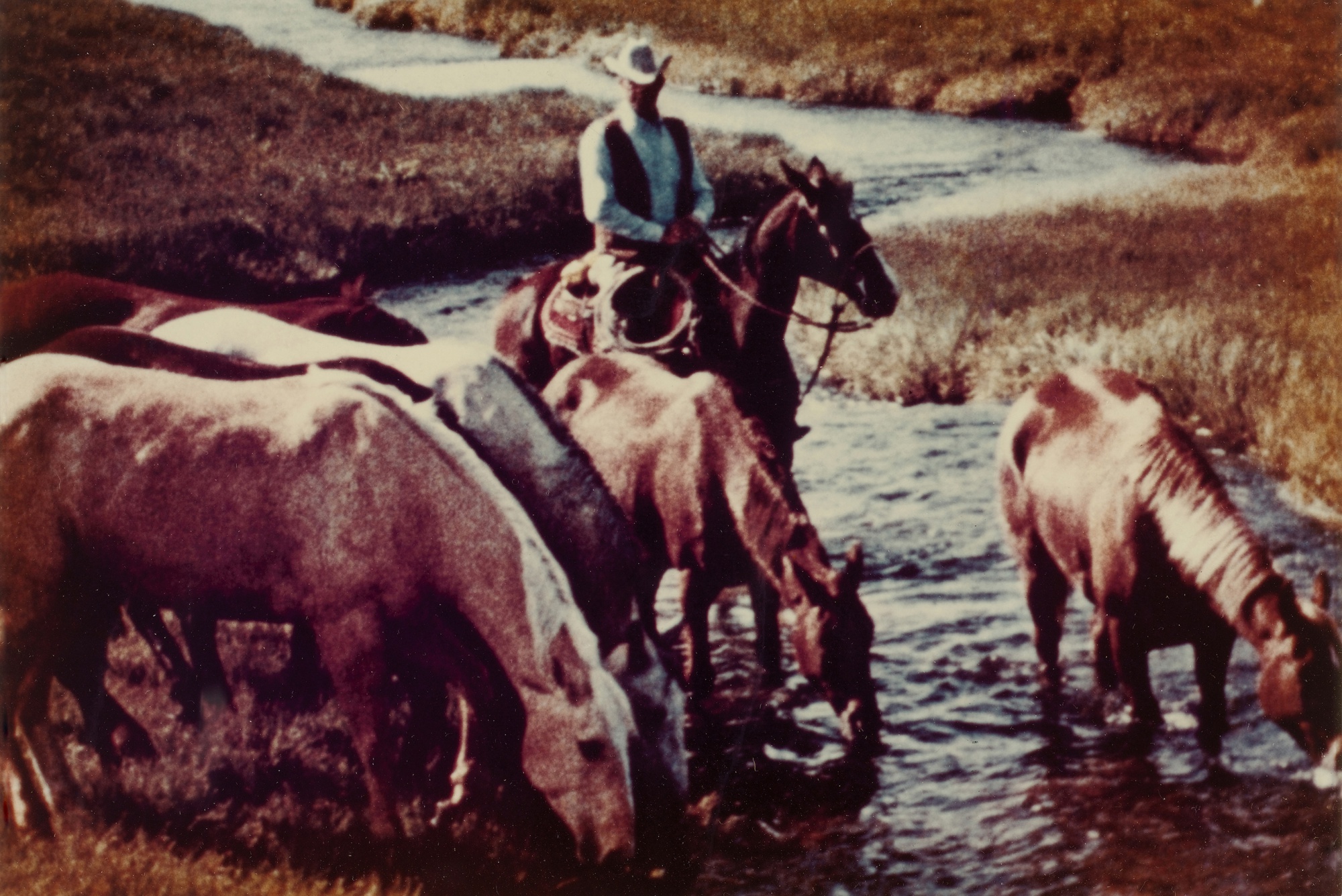 #14 Untitled (Cowboy Watering Horses) | Modern & Contemporary Day ...
