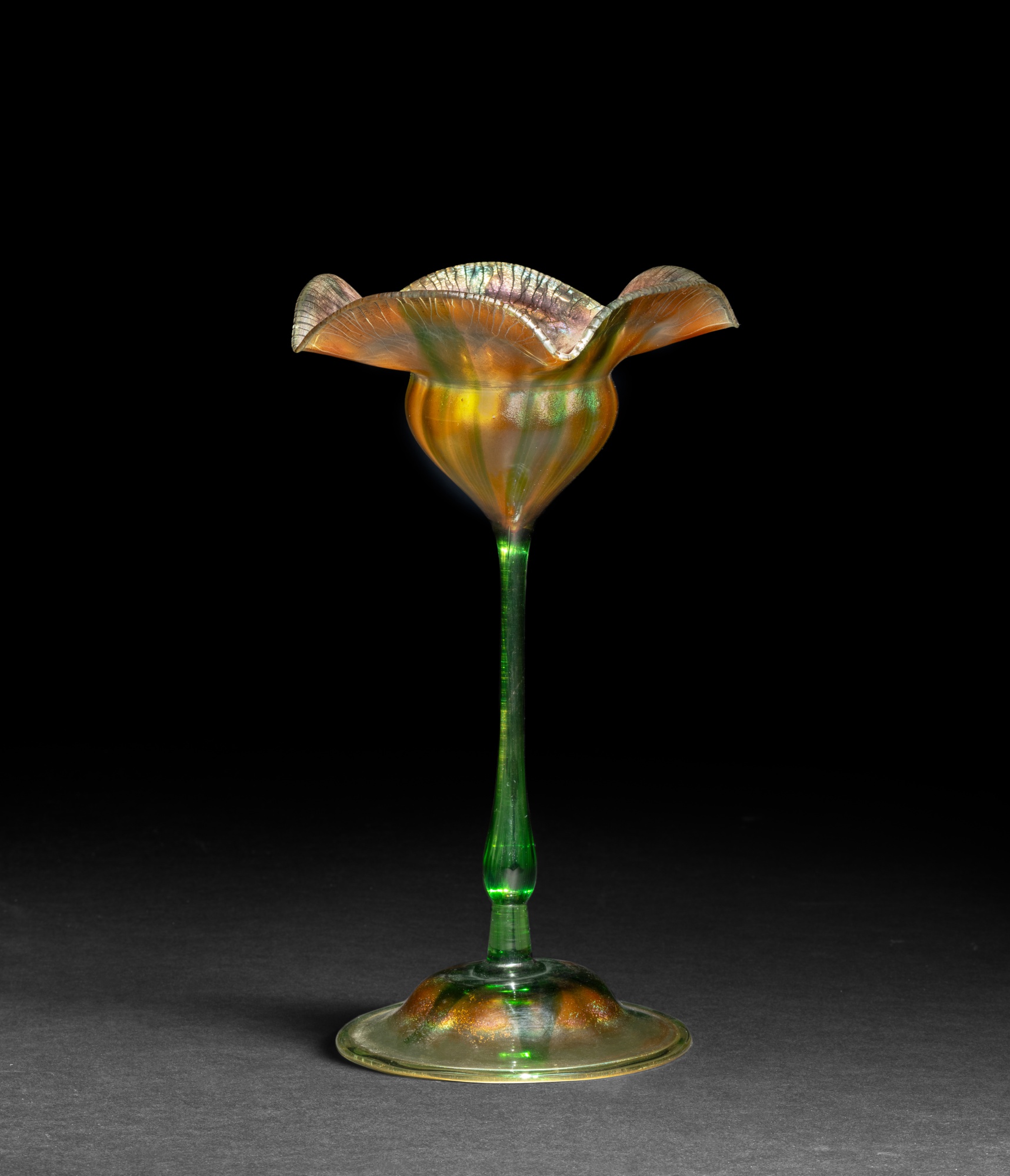 Flower-Form Vase | The Doros Collection: The Art Glass of Louis Comfort ...