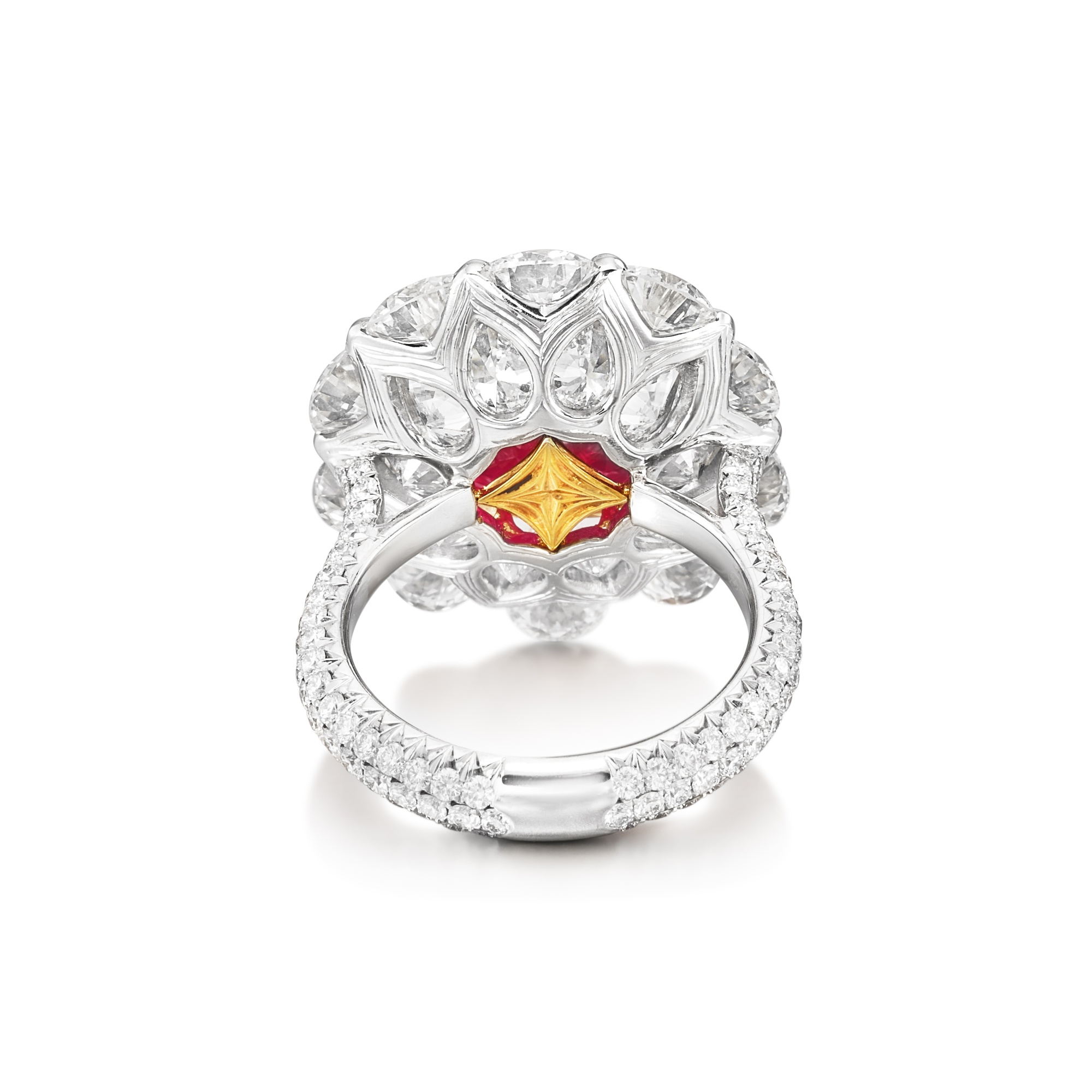 A Phenomenal Ruby and Diamond Ring | 珍貴罕有 8.05 克拉 天然 「緬甸鴿血紅」未經加熱 紅寶石 配 ...