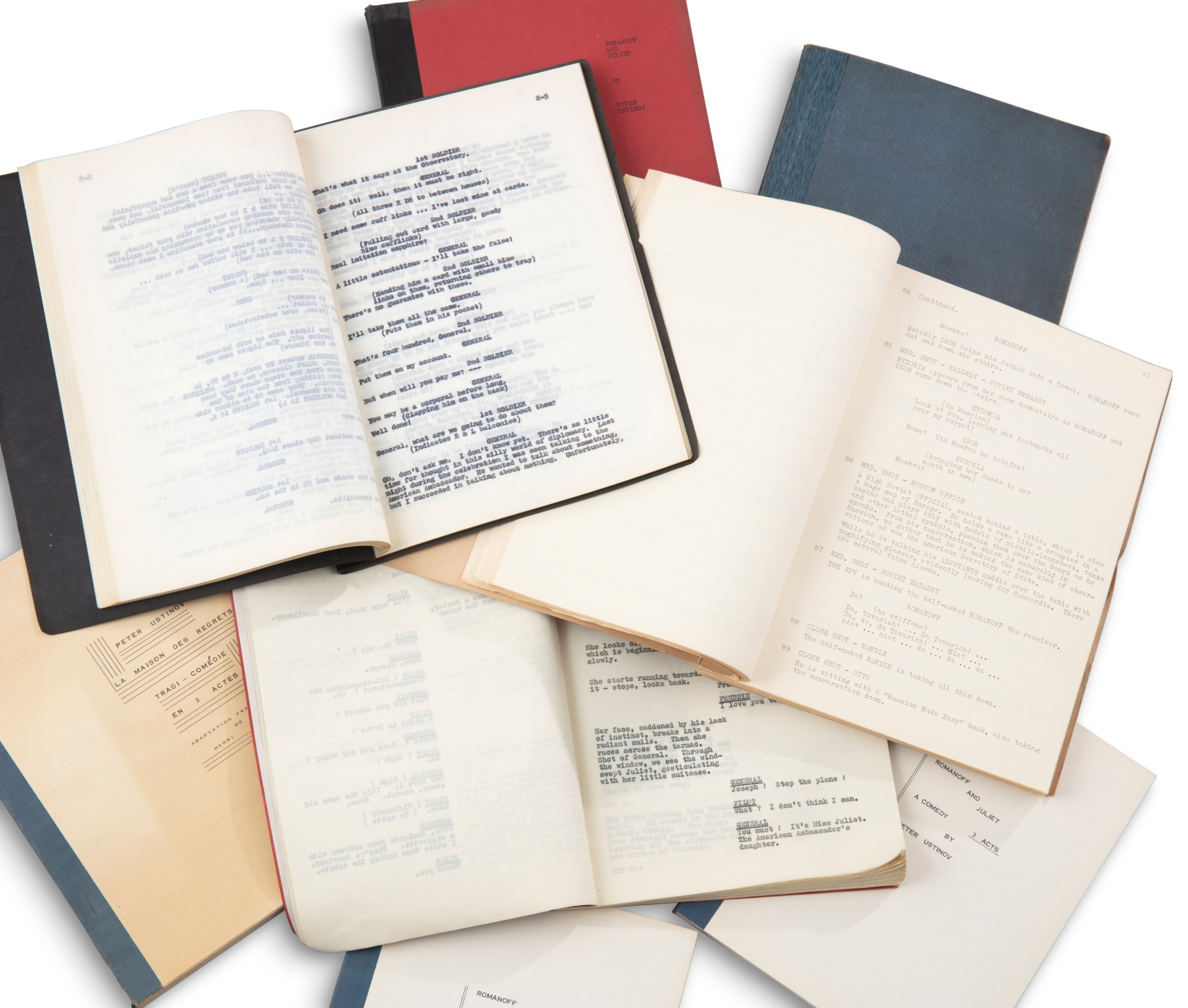 Peter Ustinov. Romanoff and Juliet, play in three acts, 1956 | Peter ...