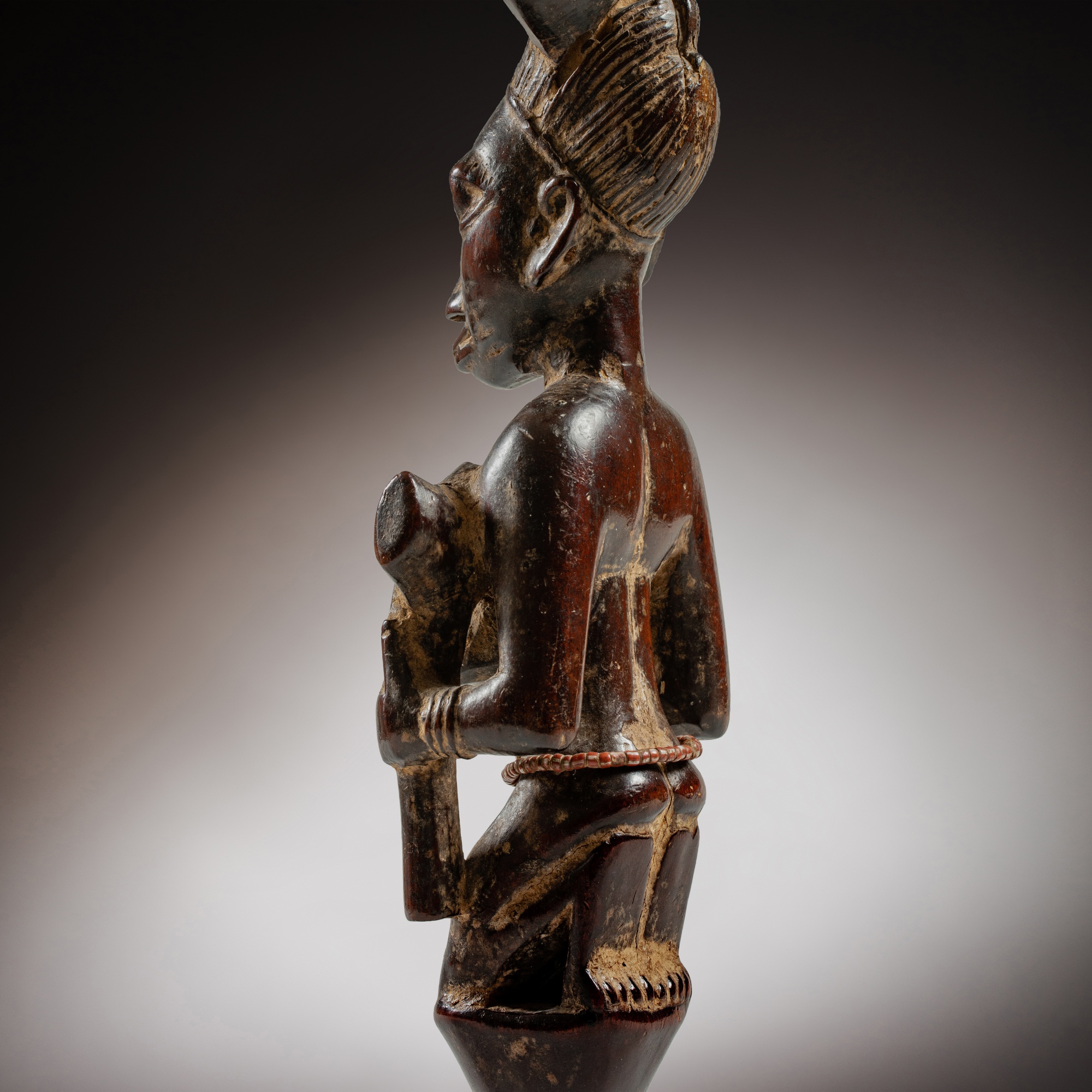 Sceptre Oshe Shango, Yoruba, Nigéria | Oshe Shango Staff, Yoruba ...