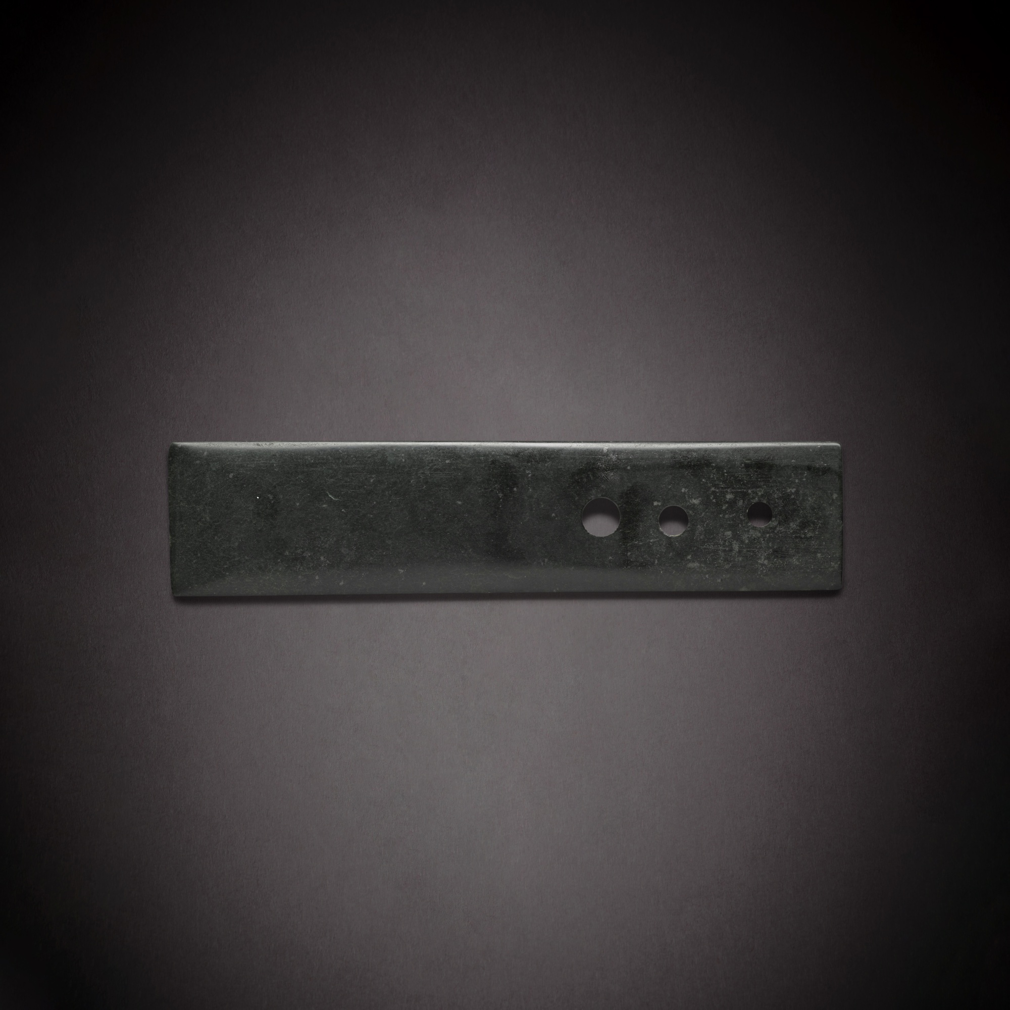 A Neolithic-style dark green jade blade | The Edith & Stuart Cary Welch ...