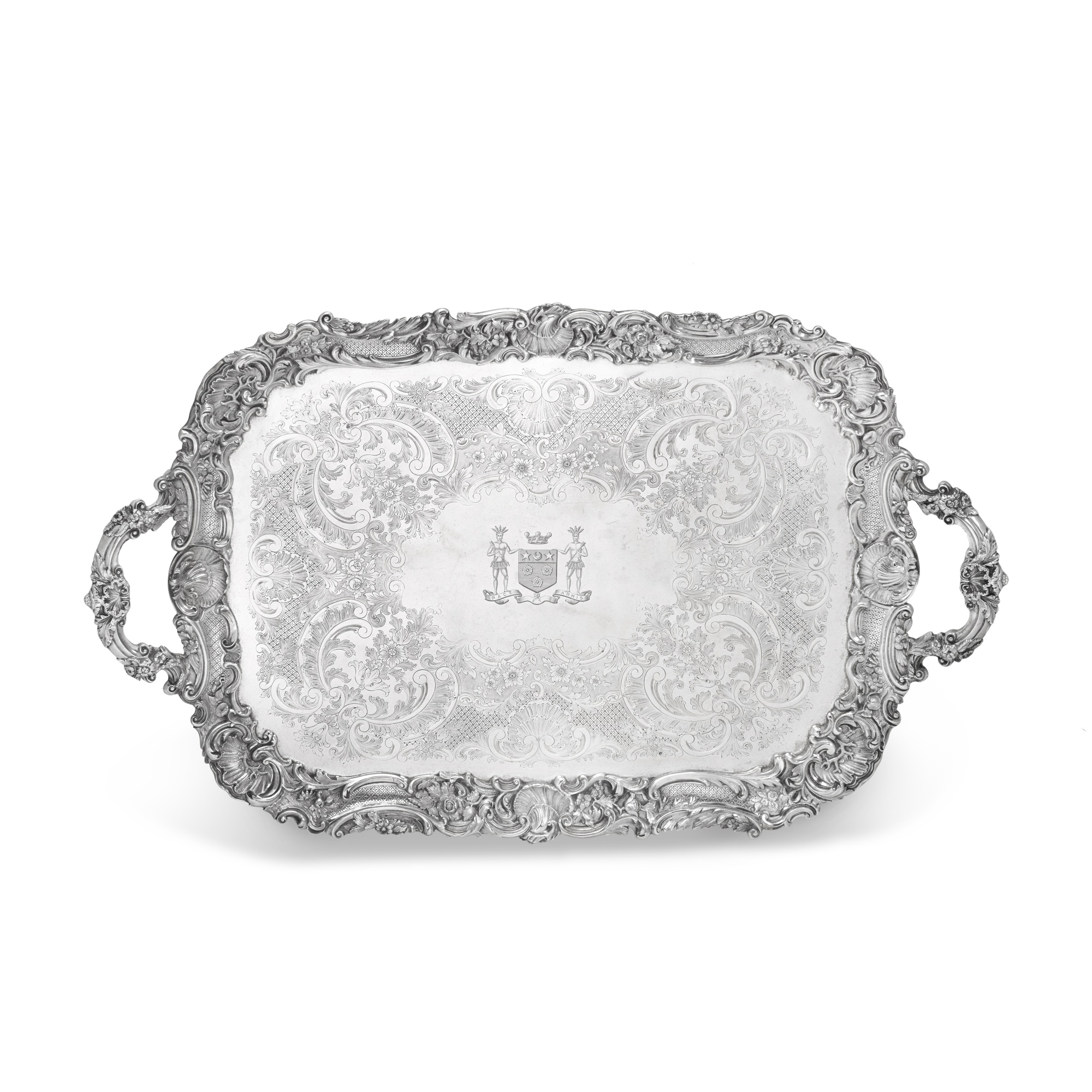 A Victorian silver tray, Edward Barnard & Sons, London, 1900 | A Toast ...