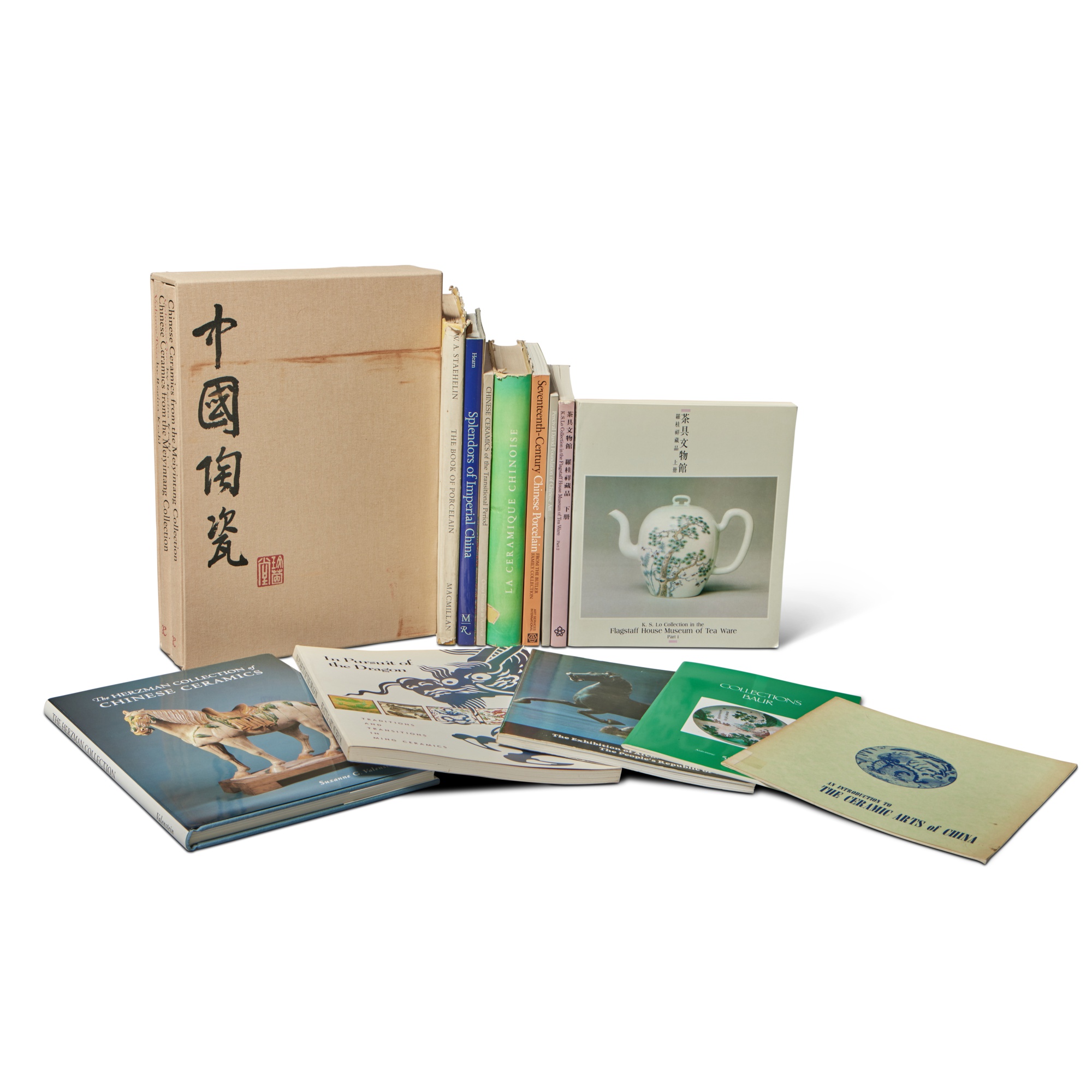 A Group of Chinese Art Reference Books, approximately 28 volumes | Ex ...