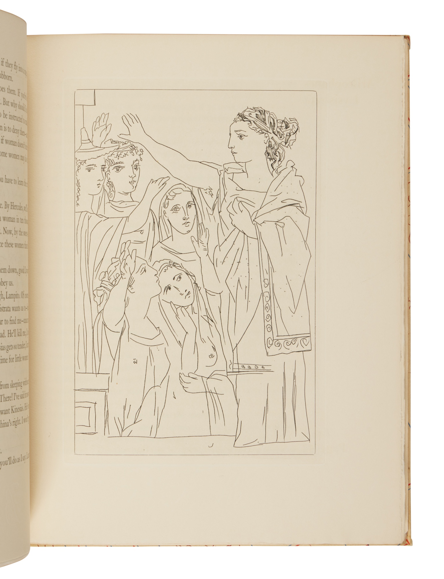 Picasso, Pablo (illustrator) and Aristophanes | "The only American ...