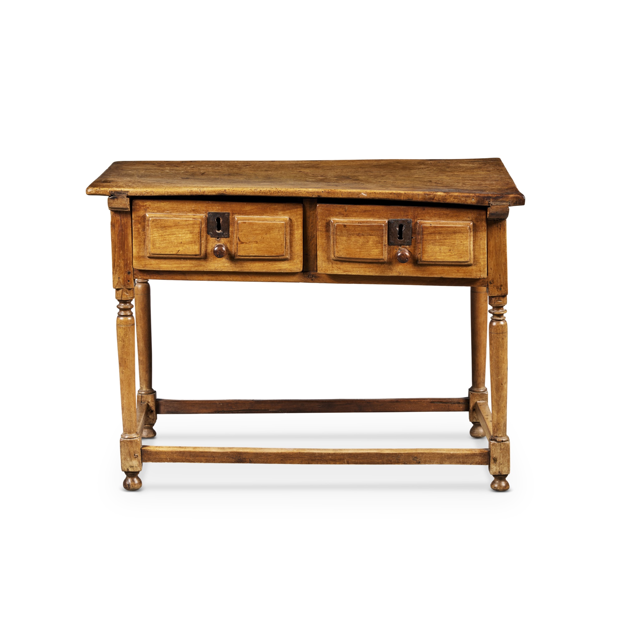 A George II Provincial Walnut Two Drawer Table, Circa 1720 | A Life ...