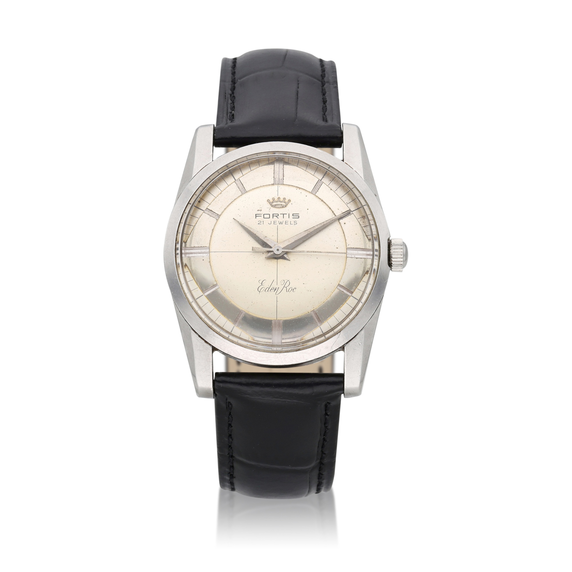Reference 2220B Eden Roc | A stainless steel wristwatch with bracelet ...