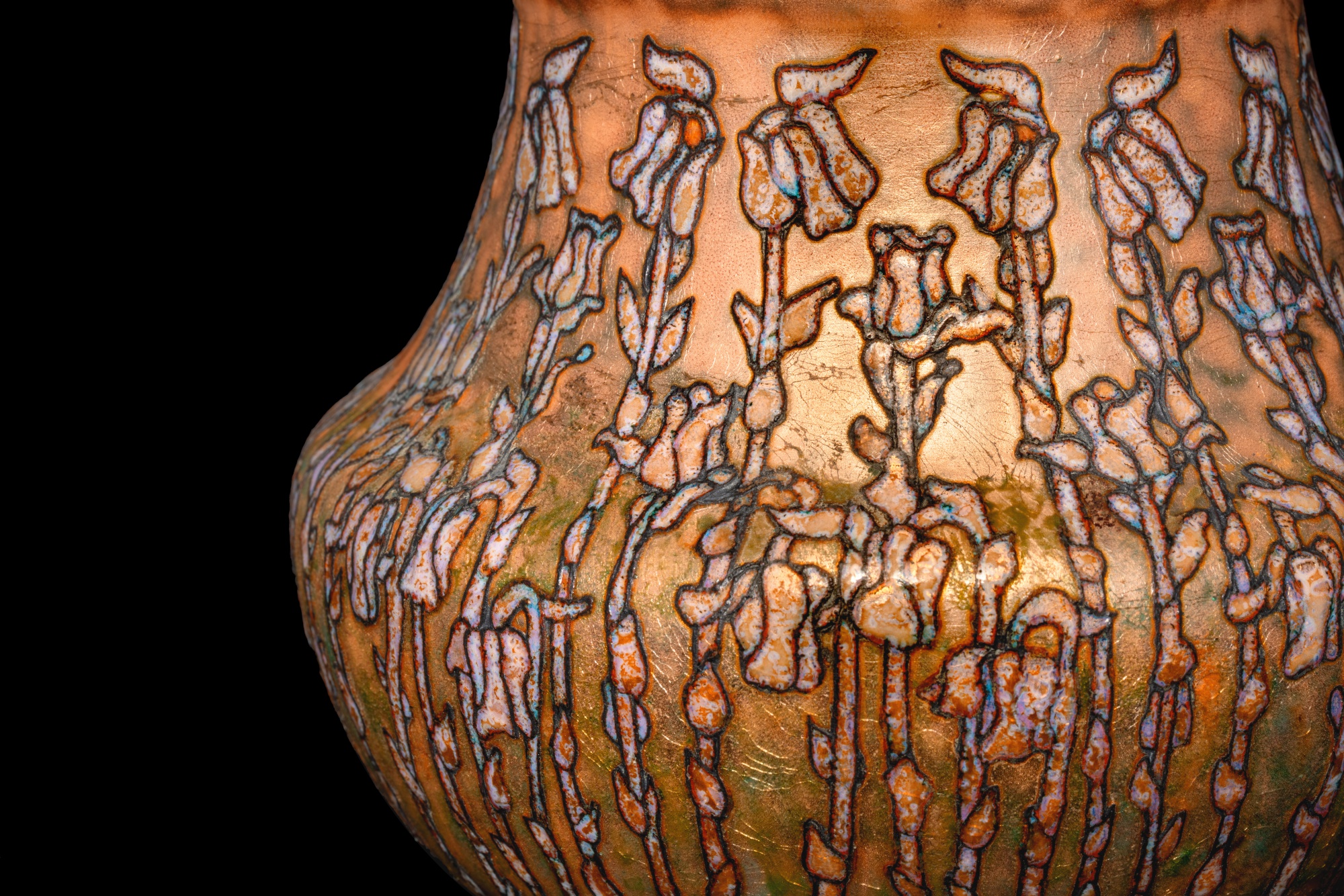 Covered "Indian Pipe" Vase | The Doros Collection: The Art Glass of ...