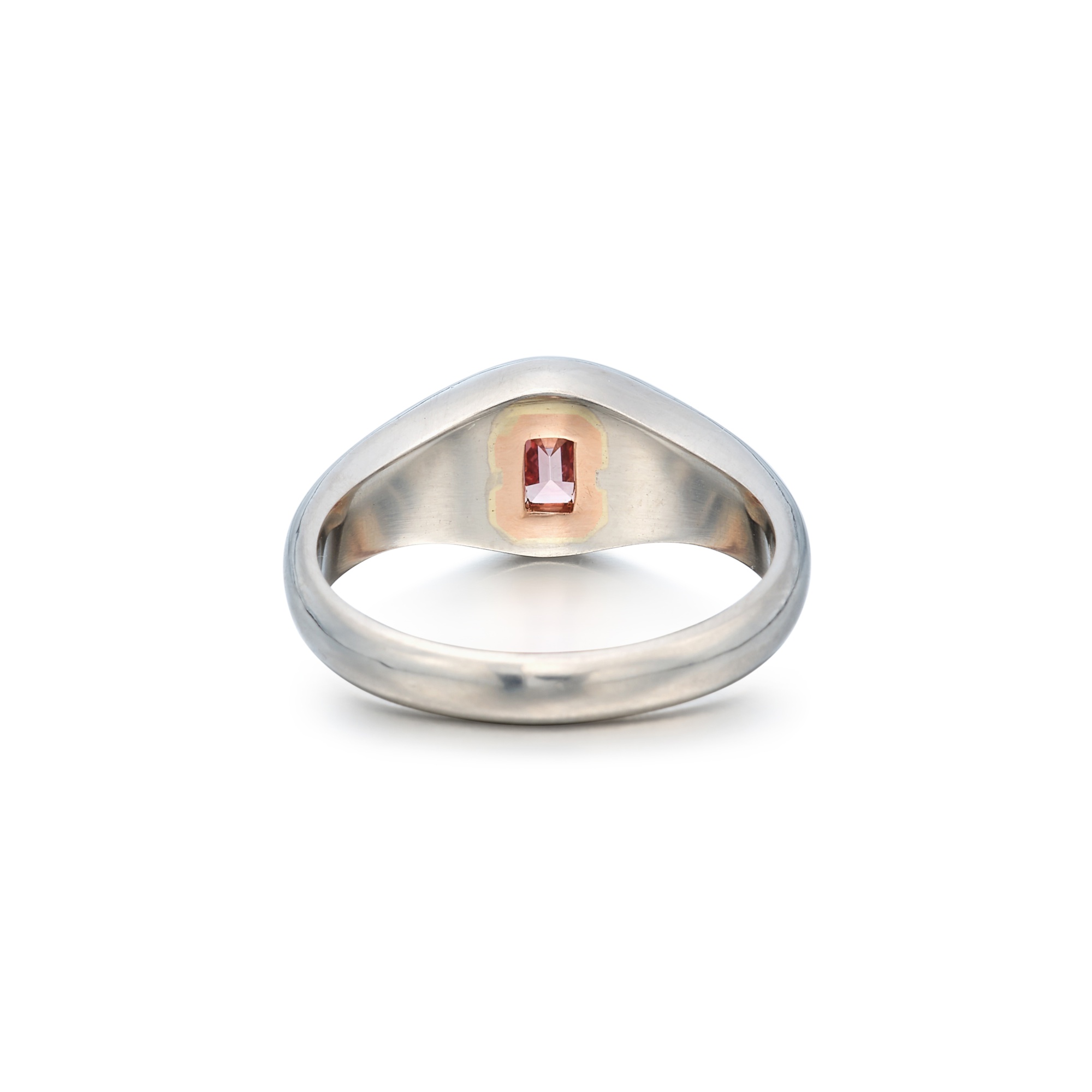 Fancy Deep Pink Diamond Ring