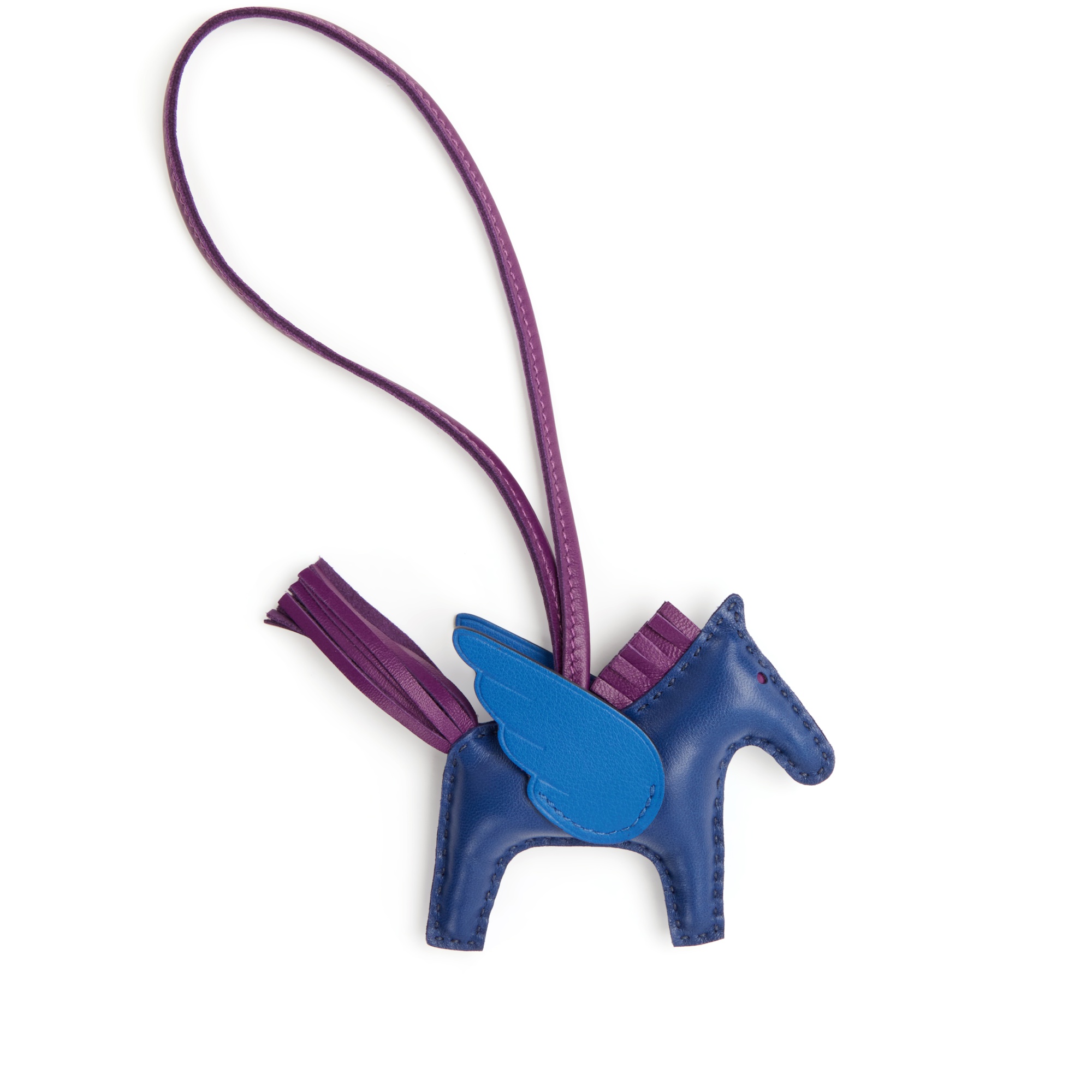 Bleu Saphir, Bleu de France and Violet Milo Lambskin GriGri Rodeo ...