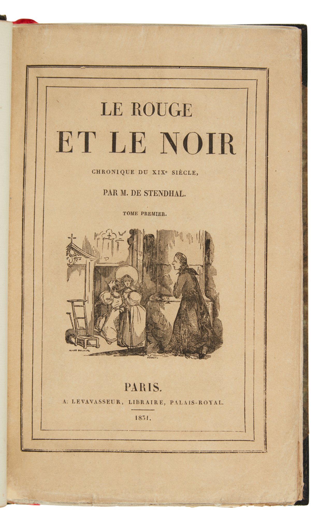 Stendhal, [Henri Beyle] | First edition, preserving the original ...