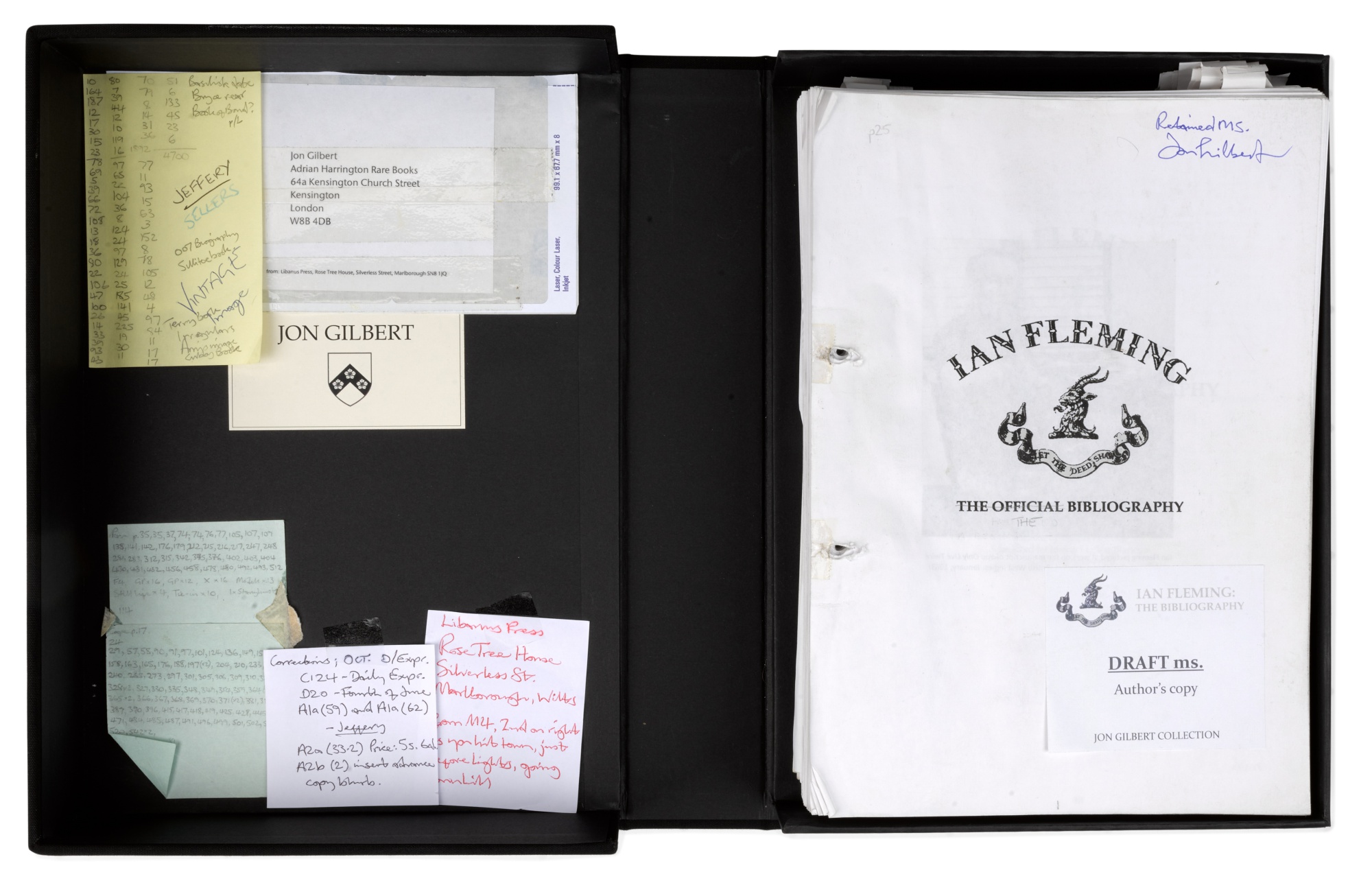 Jon Gilbert | Ian Fleming: The Bibliography, a collection of material ...