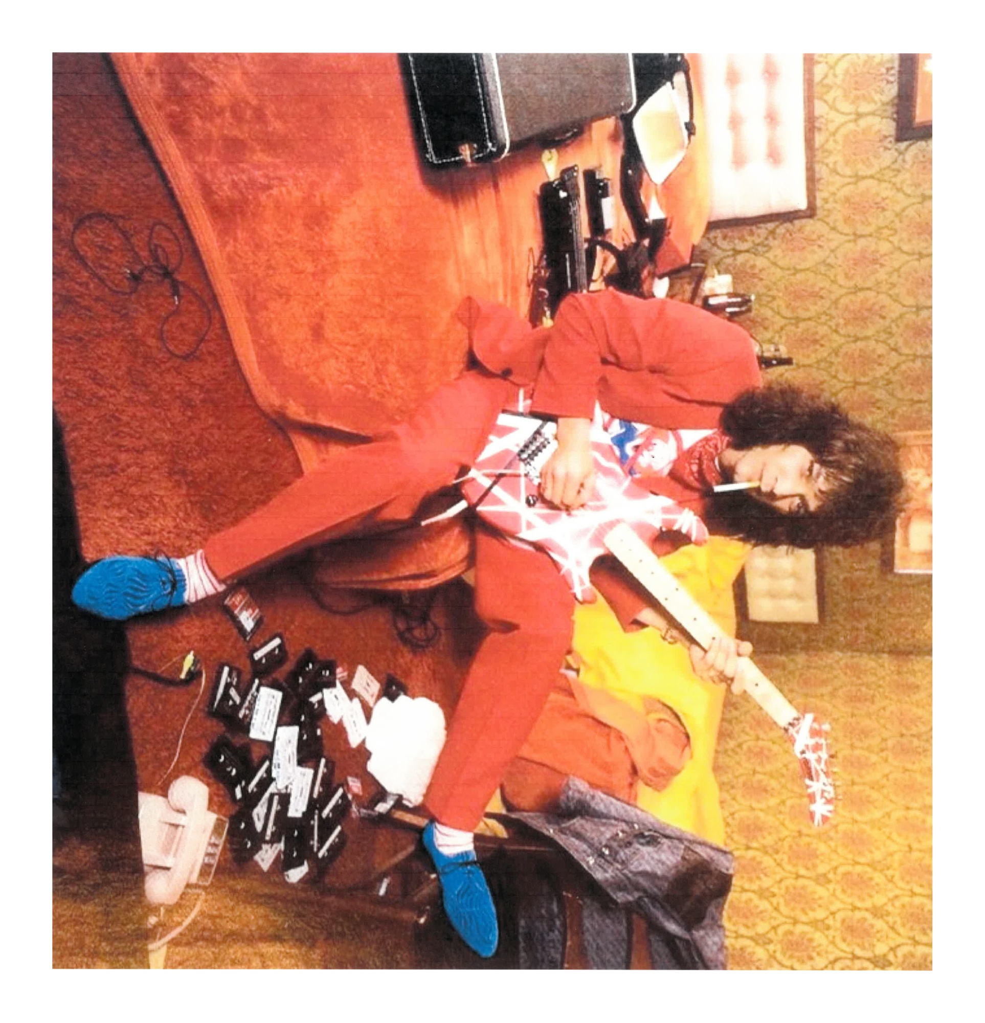 Eddie Van Halen Hot For Teacher Guitar Rock And Roll Books