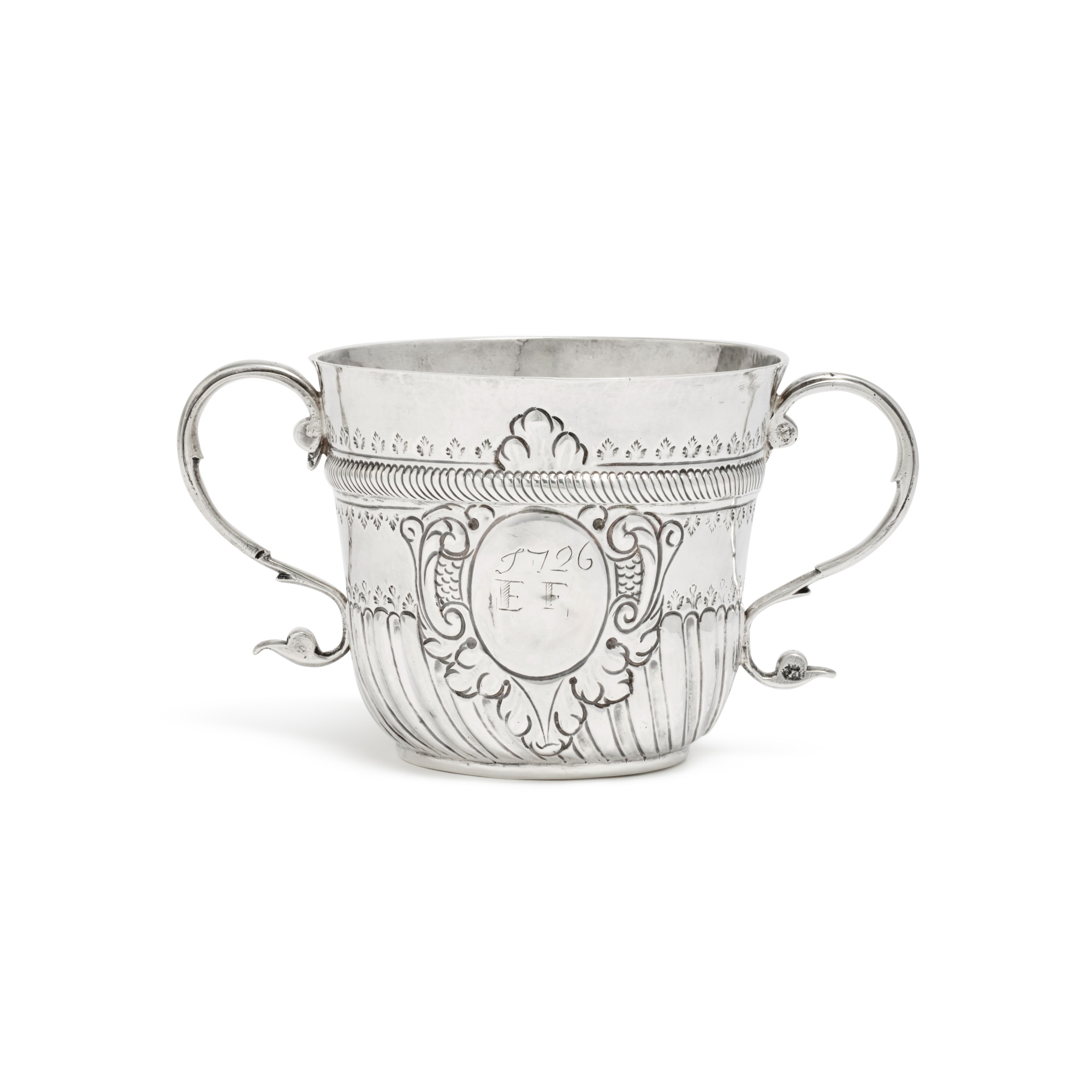 Queen Anne Silver Caudle Cup, Richard Bayley, London, 1708 | The Kindig ...