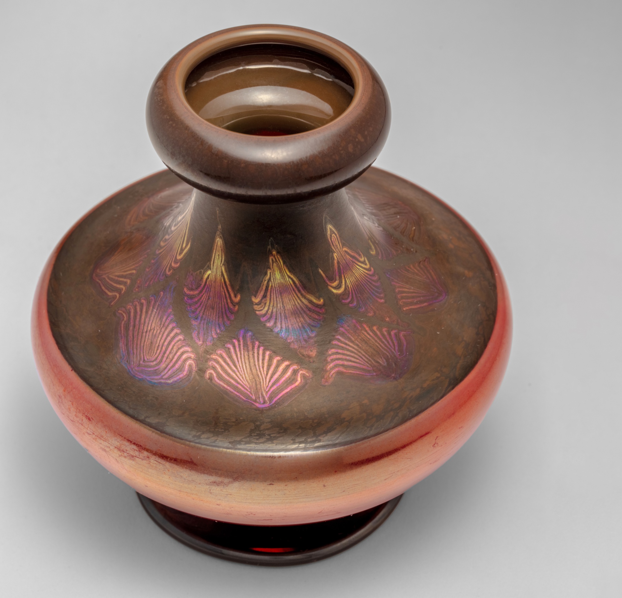 "Byzantine" Vase | The Doros Collection: The Art Glass of Louis Comfort ...