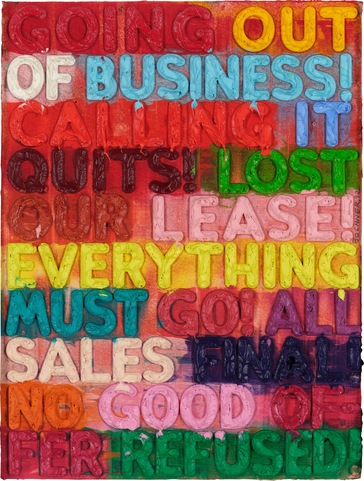 Going Out of Business | The Leslie & Johanna Garfield Collection: A ...