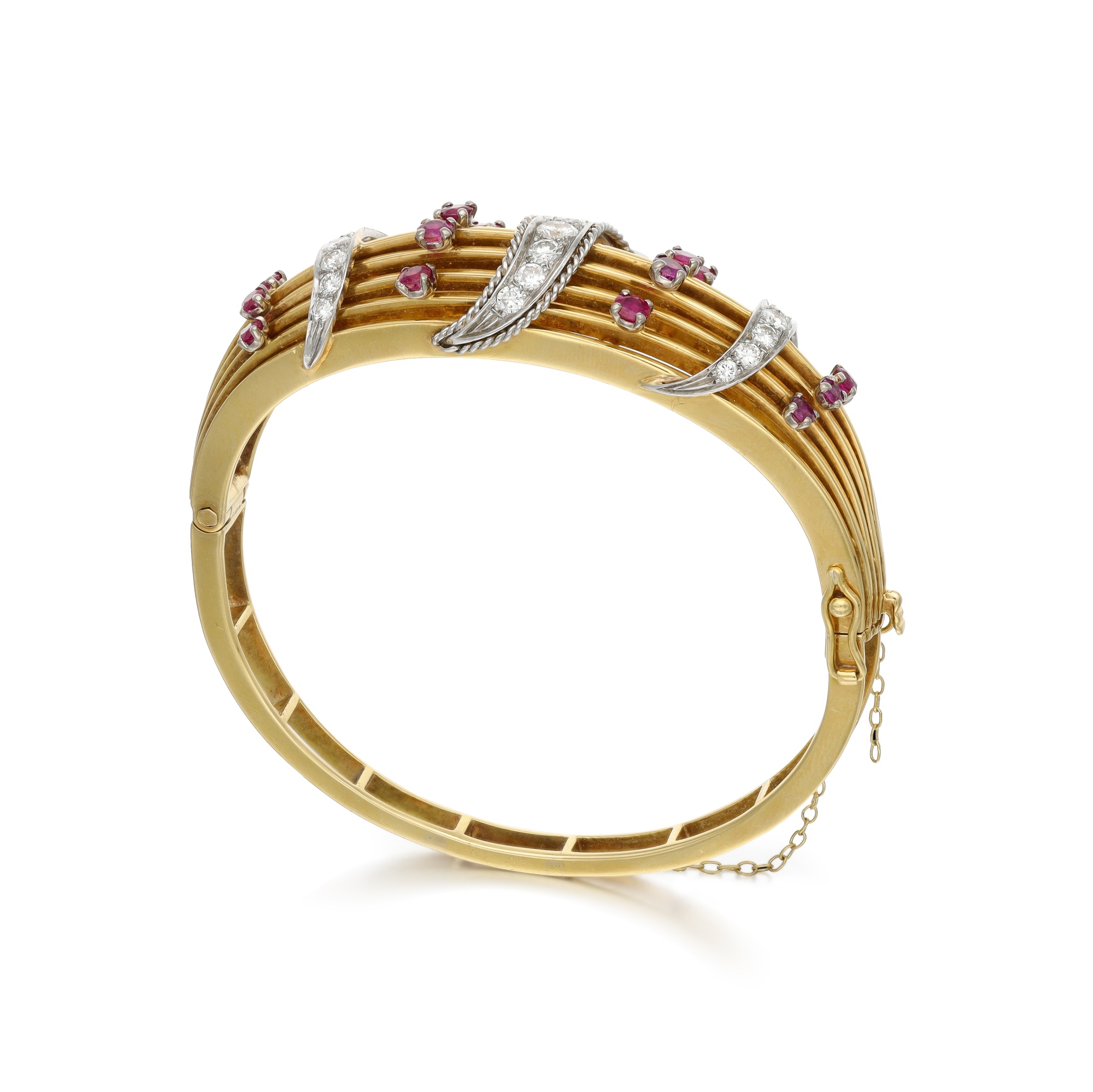 Ruby and diamond bangle, 1940 | Royal & Noble | 2023 | Sotheby's