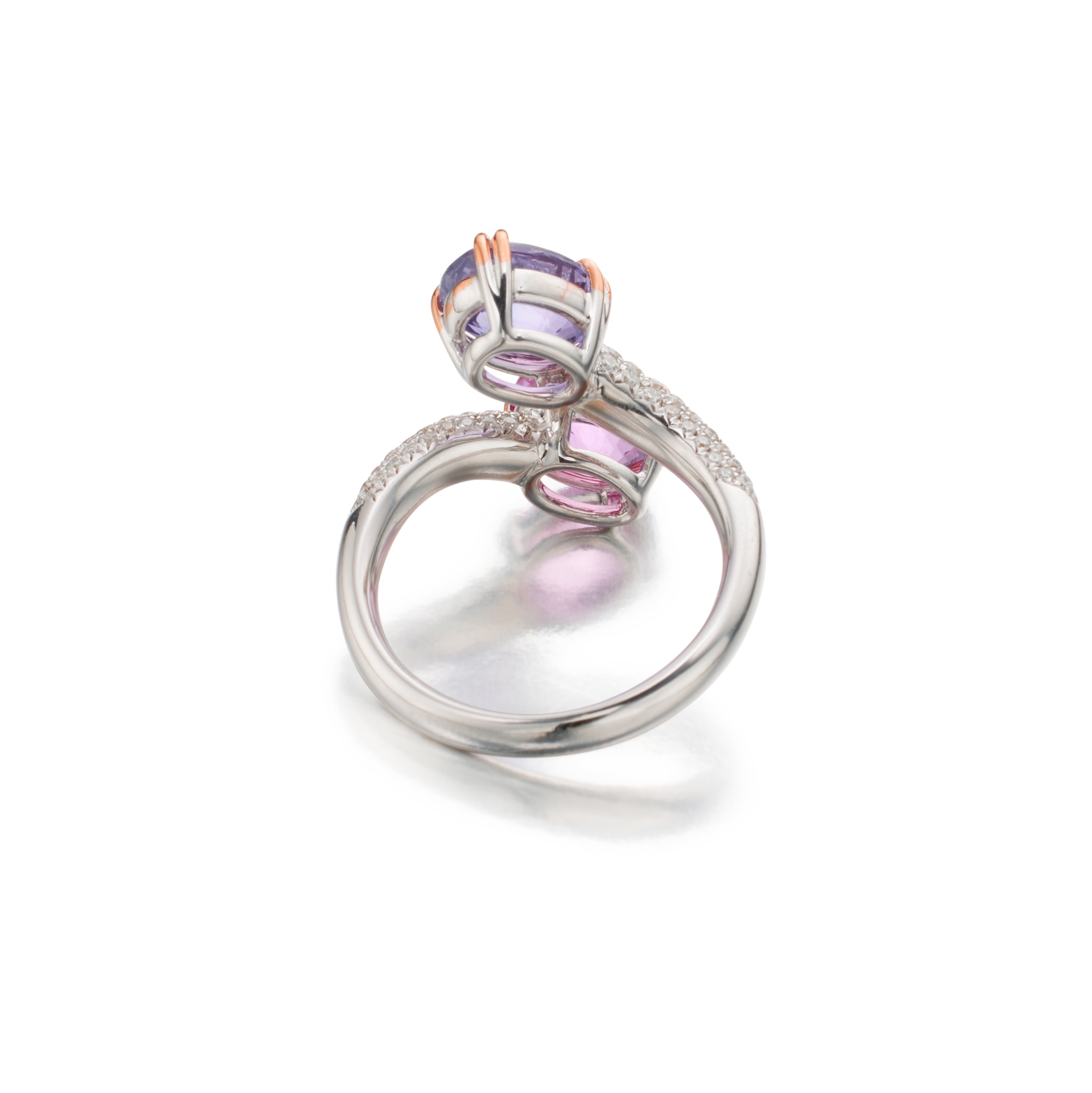 Purple Sapphire, Pink Sapphire and Diamond Ring | Important Jewels ...