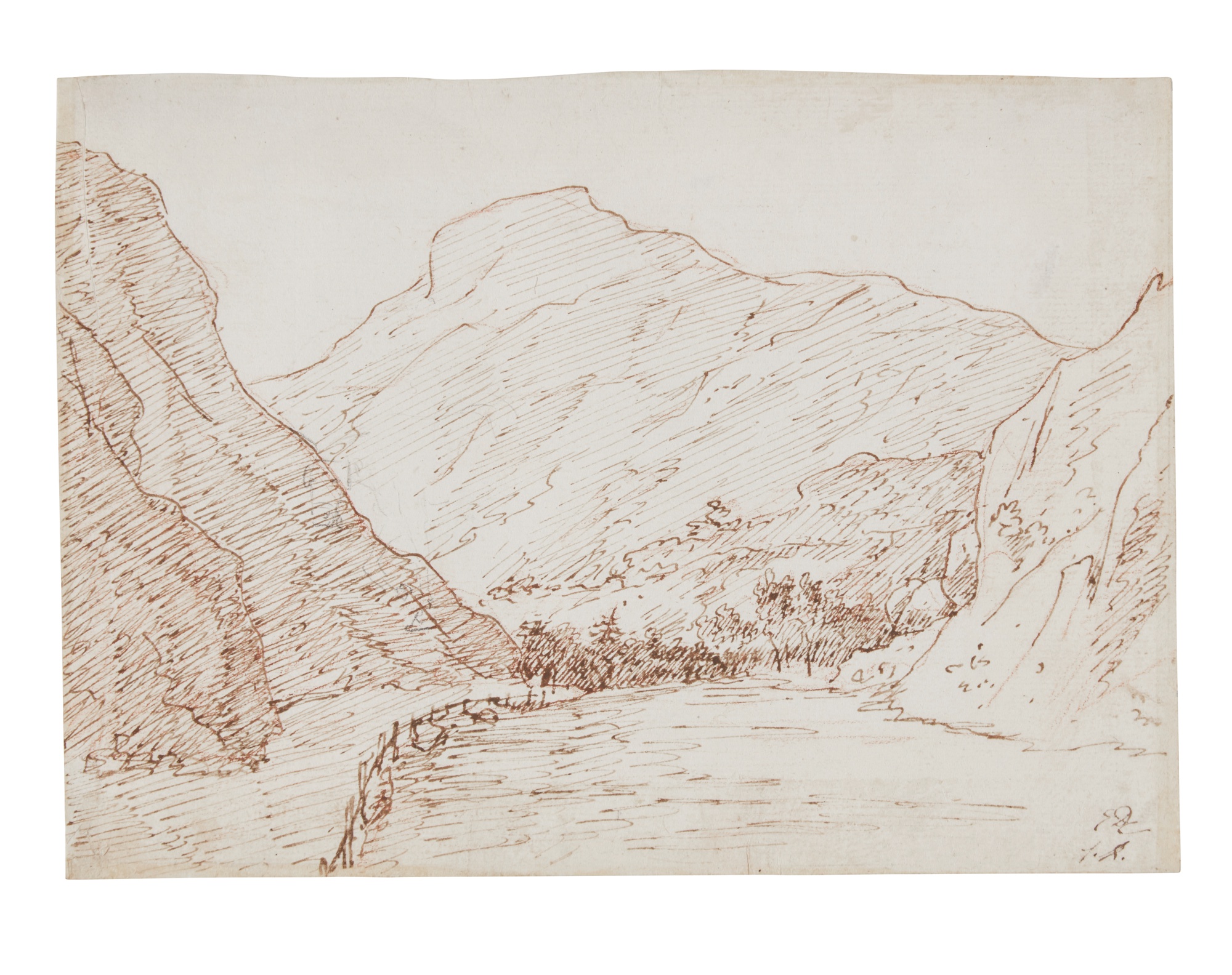 A mountainous landscape | Old Master and British Works on Paper | 2023 ...