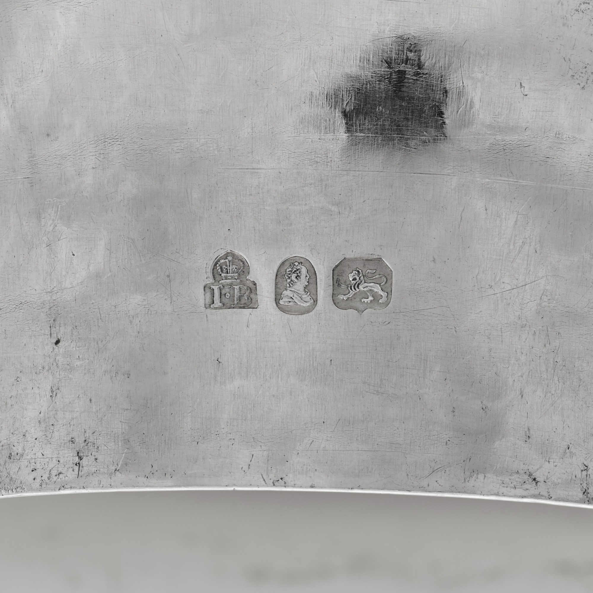 A pair of George III silver wine coolers, Parker & Wakelin, London ...