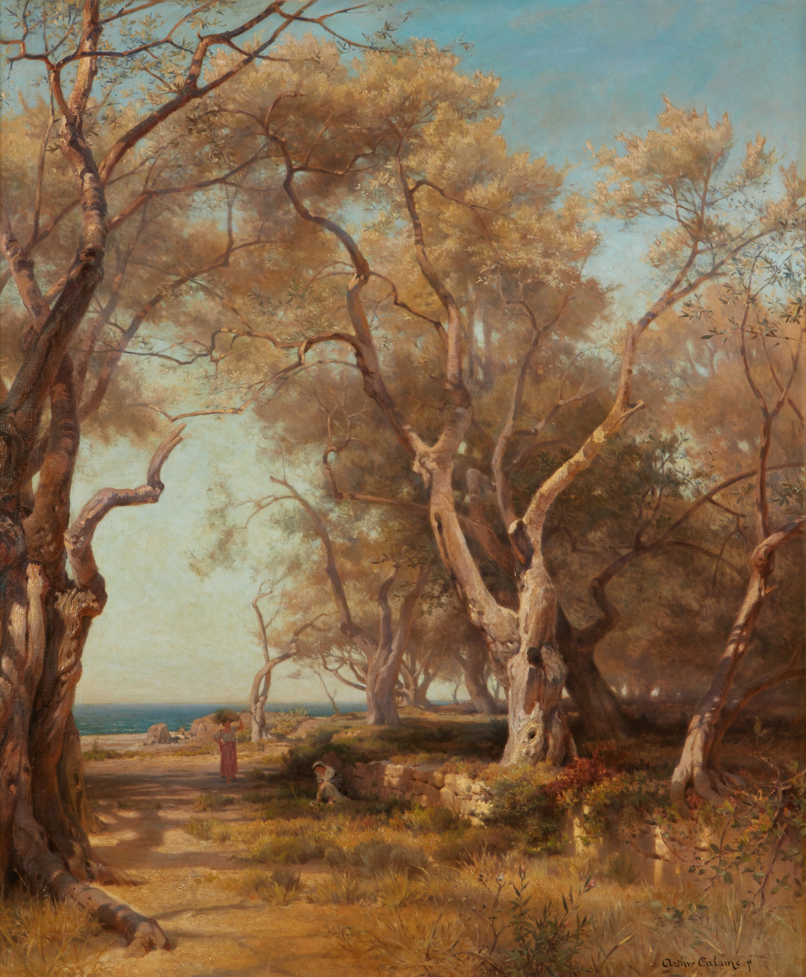 Oliviers de Menton | 19th-Century Works of Art: Featuring Works from ...