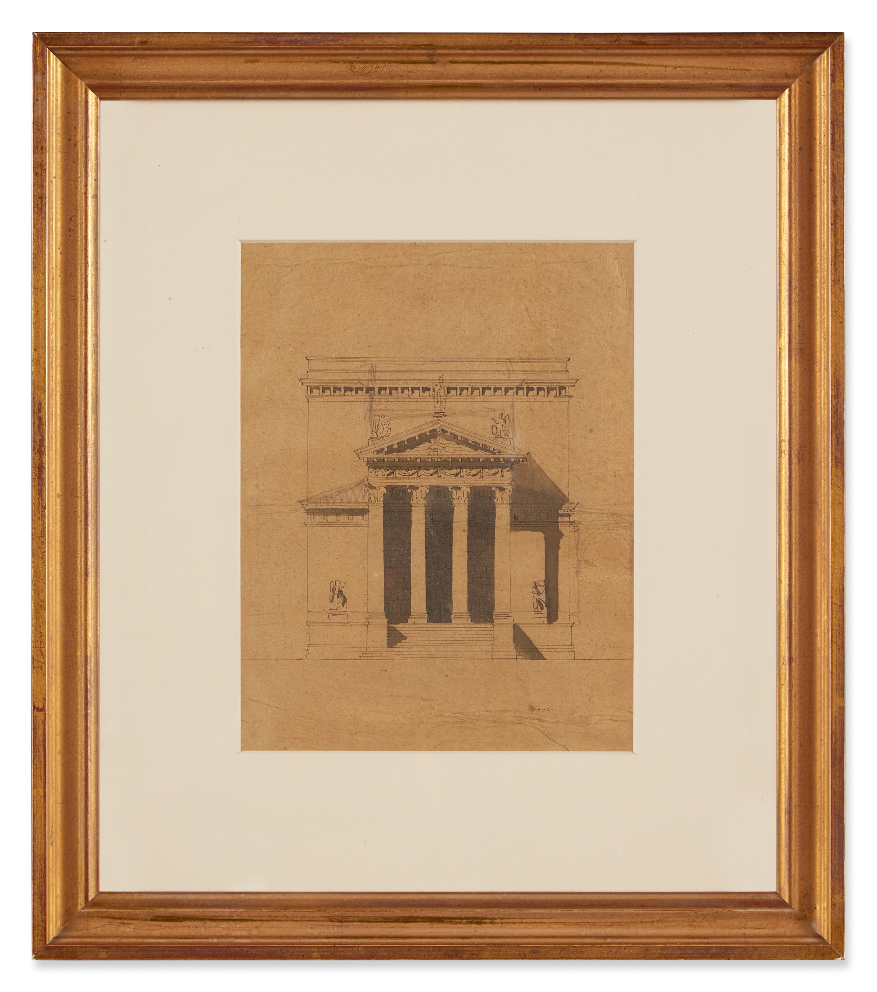 Two designs for a portico | Old Master and British Works on Paper ...