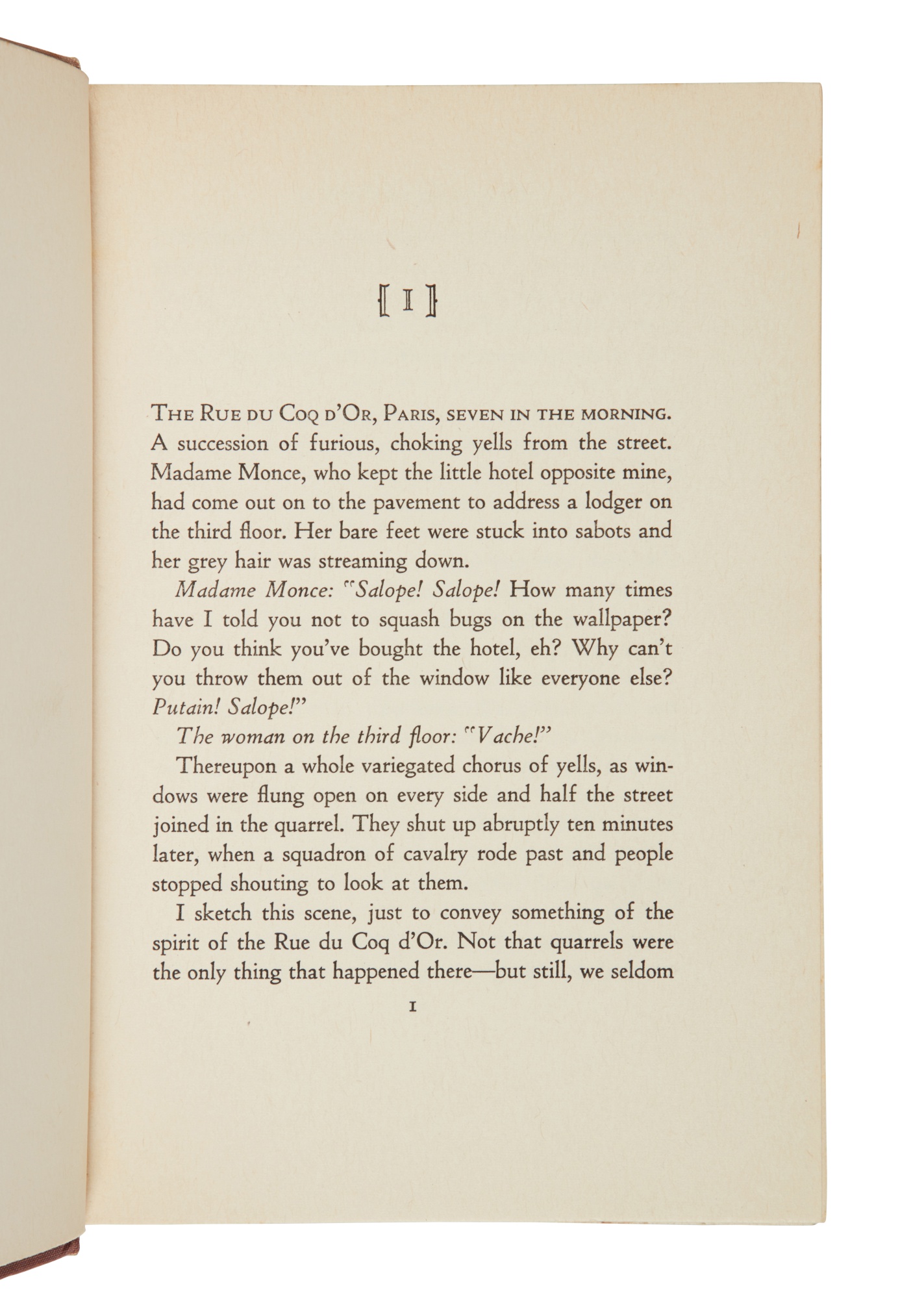 Orwell, George | First American edition of Orwell's first book | Fine ...