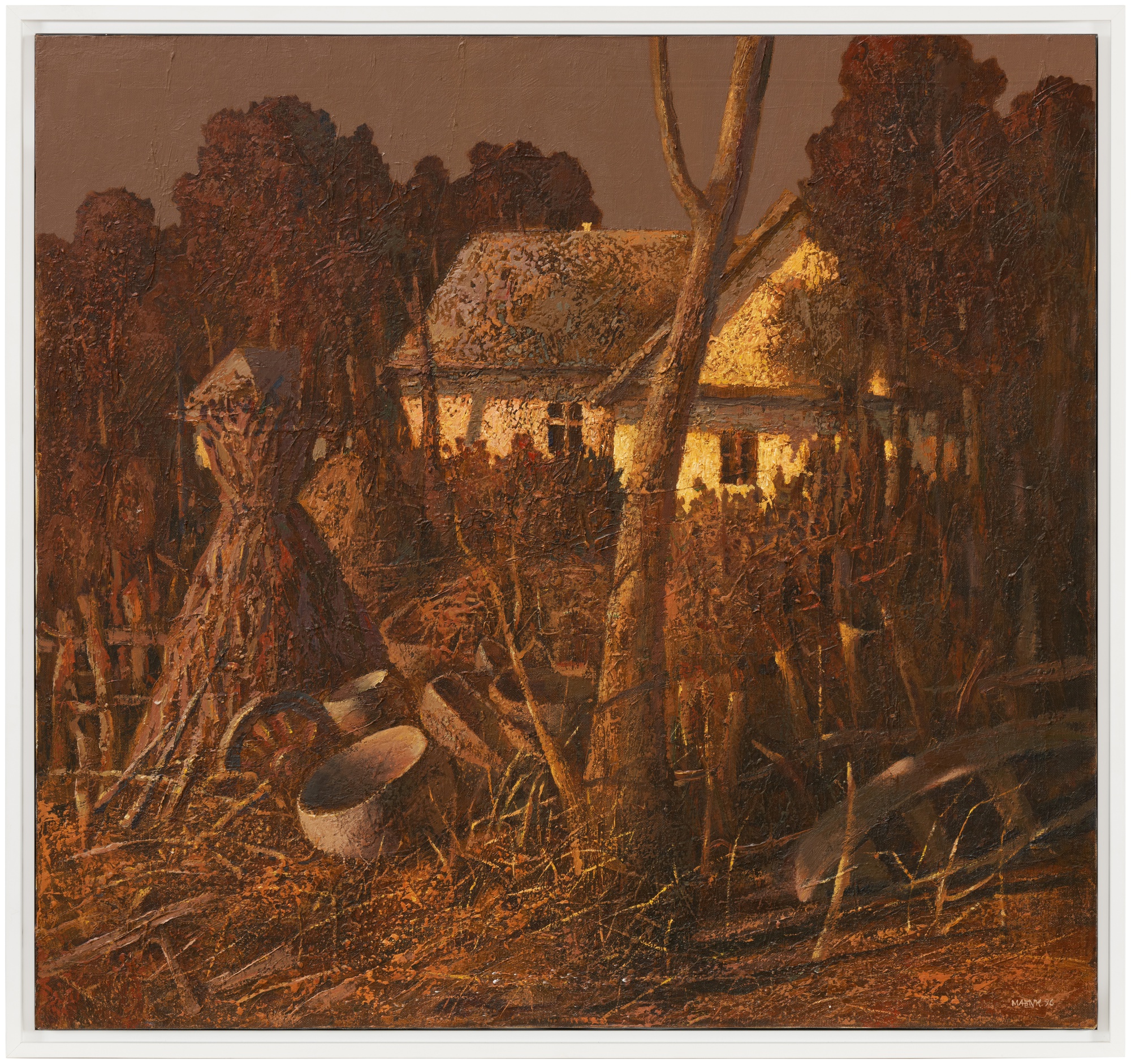 Ukrainian Village in the Moonlight | 20th Century Art: A Different ...