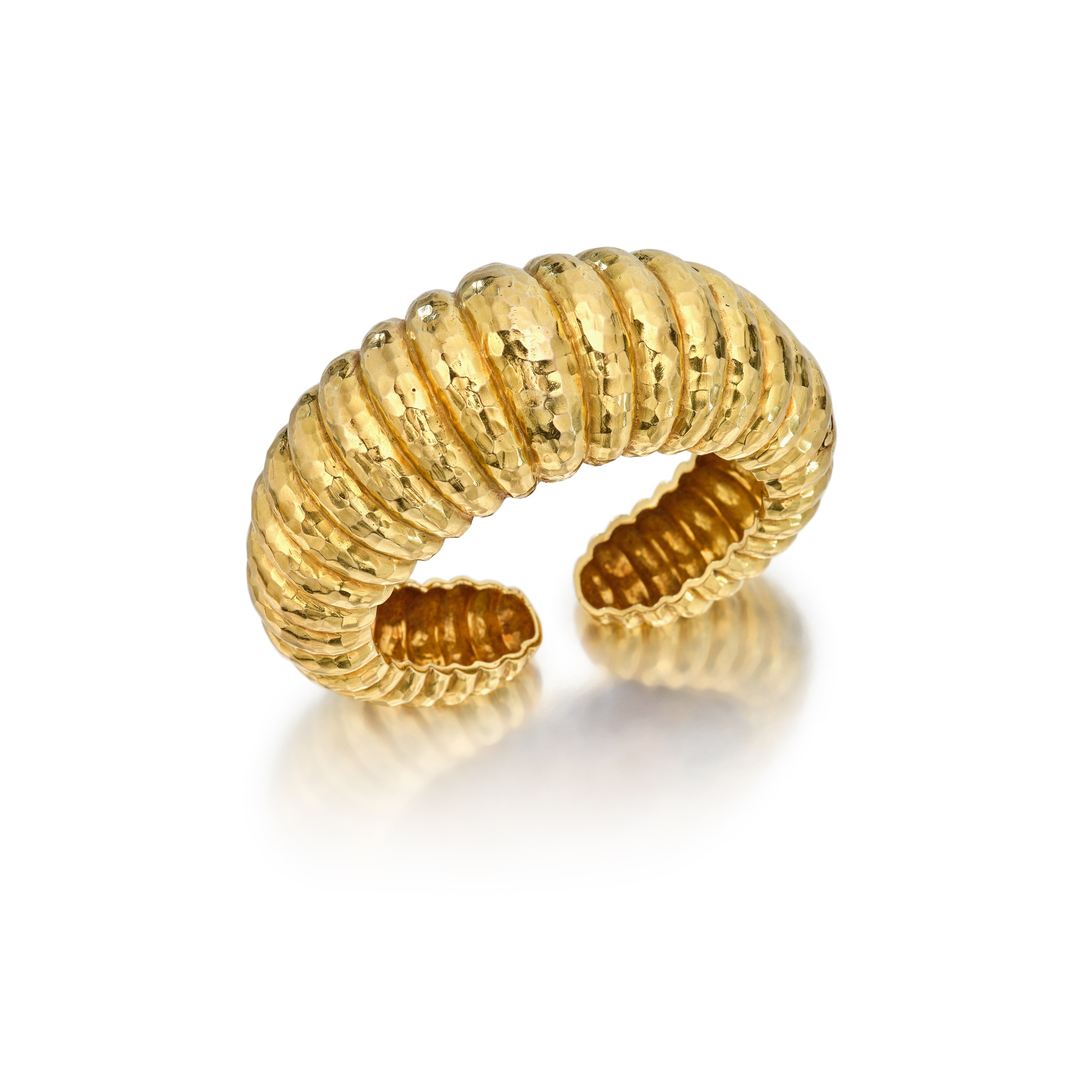 A Gold Cuff-Bracelet | Exceptional Jewels: The Wolf Family Collection ...