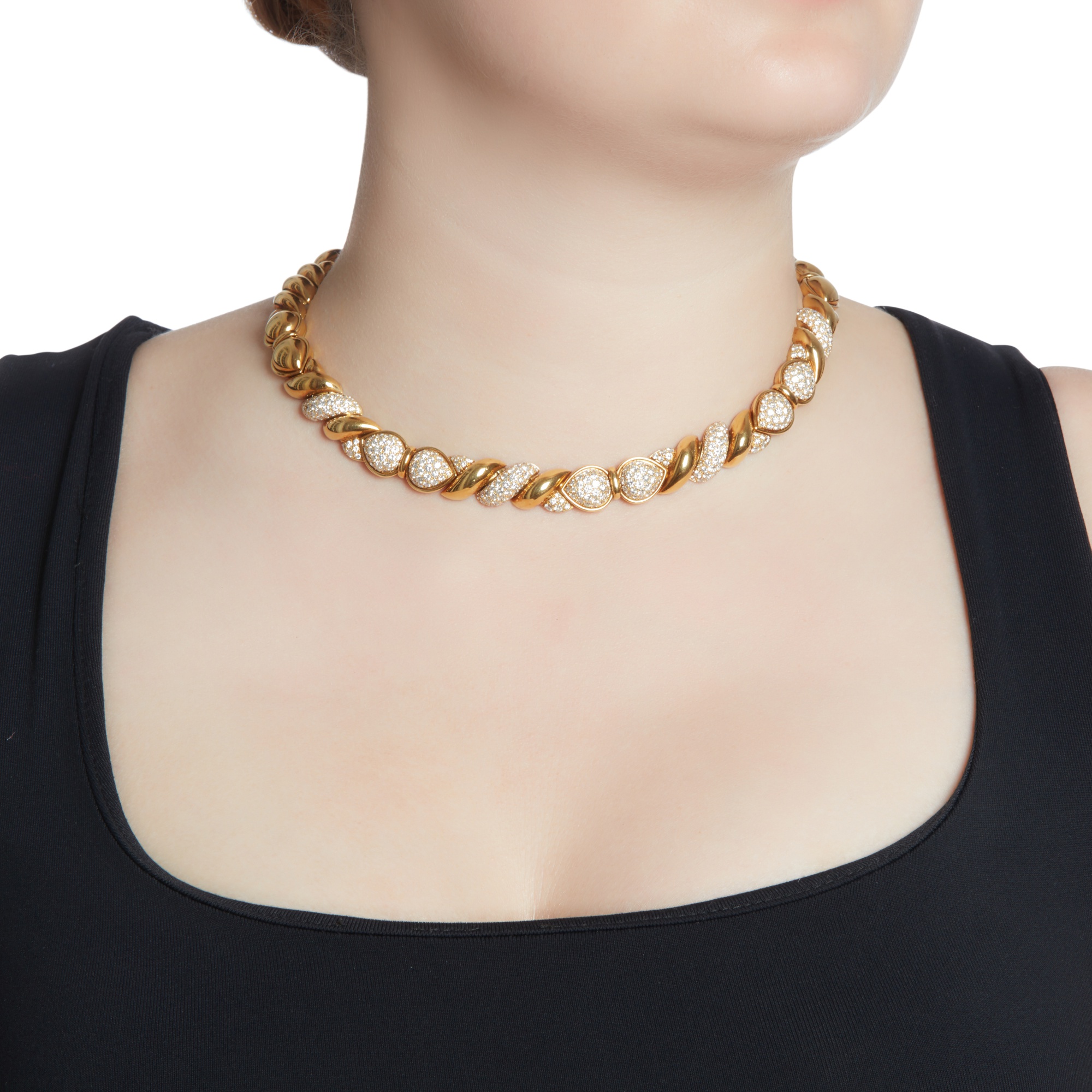 Gold and diamond necklace | Fine Jewels | | Sotheby's