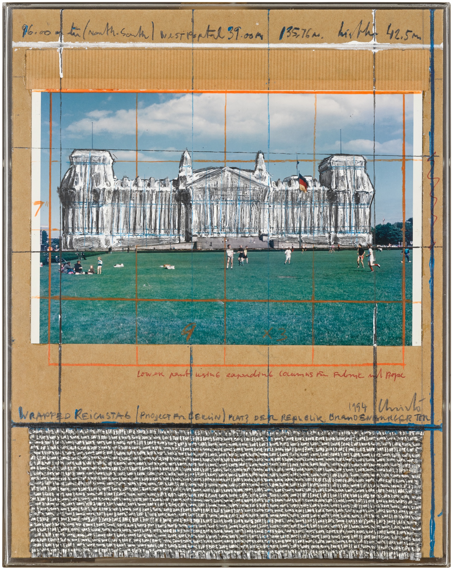 Wrapped Reichstag (Project for Berlin) | Contemporary Discoveries ...