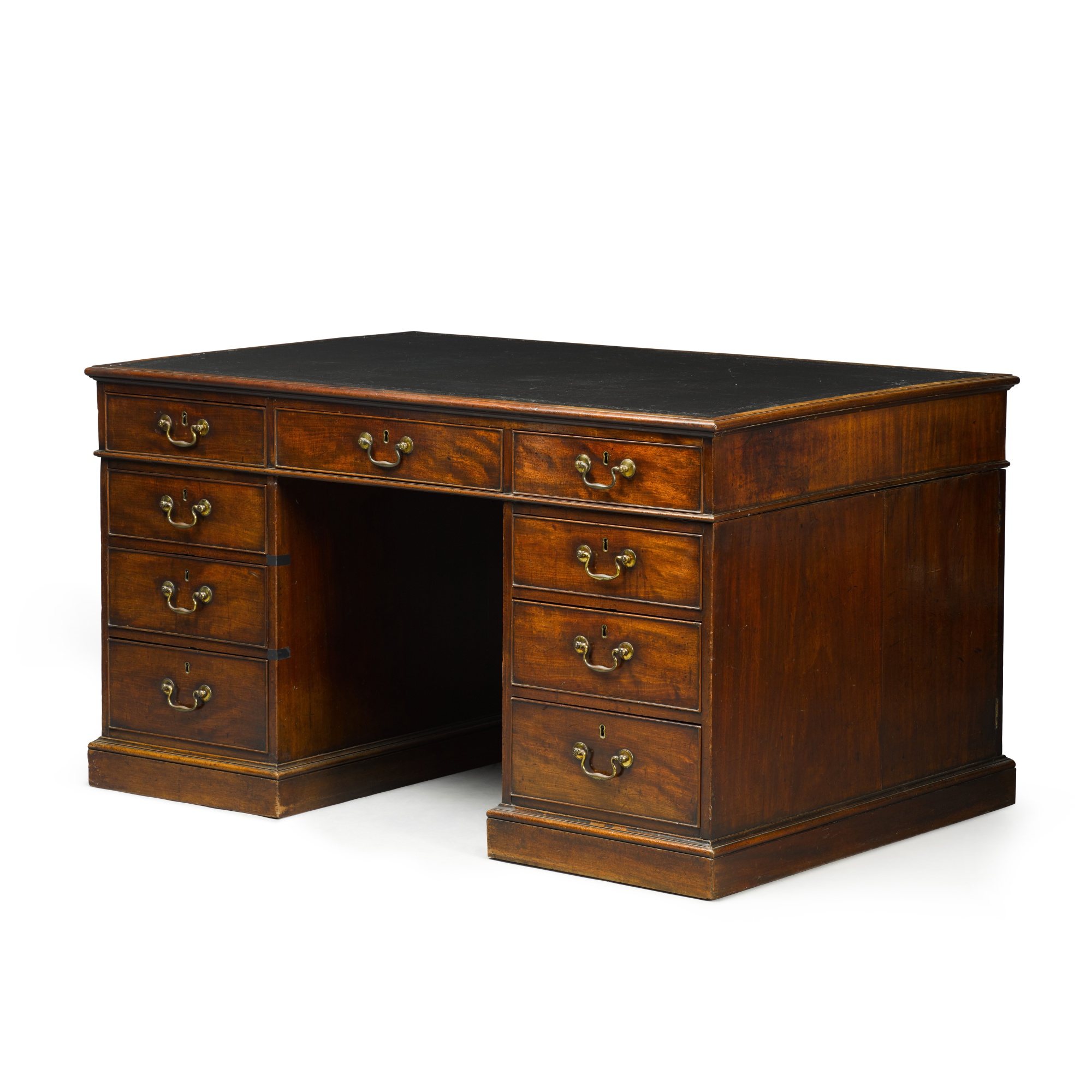 A George III mahogany pedestal partner's desk, circa 1770 | HOTUNG | 何東 ...