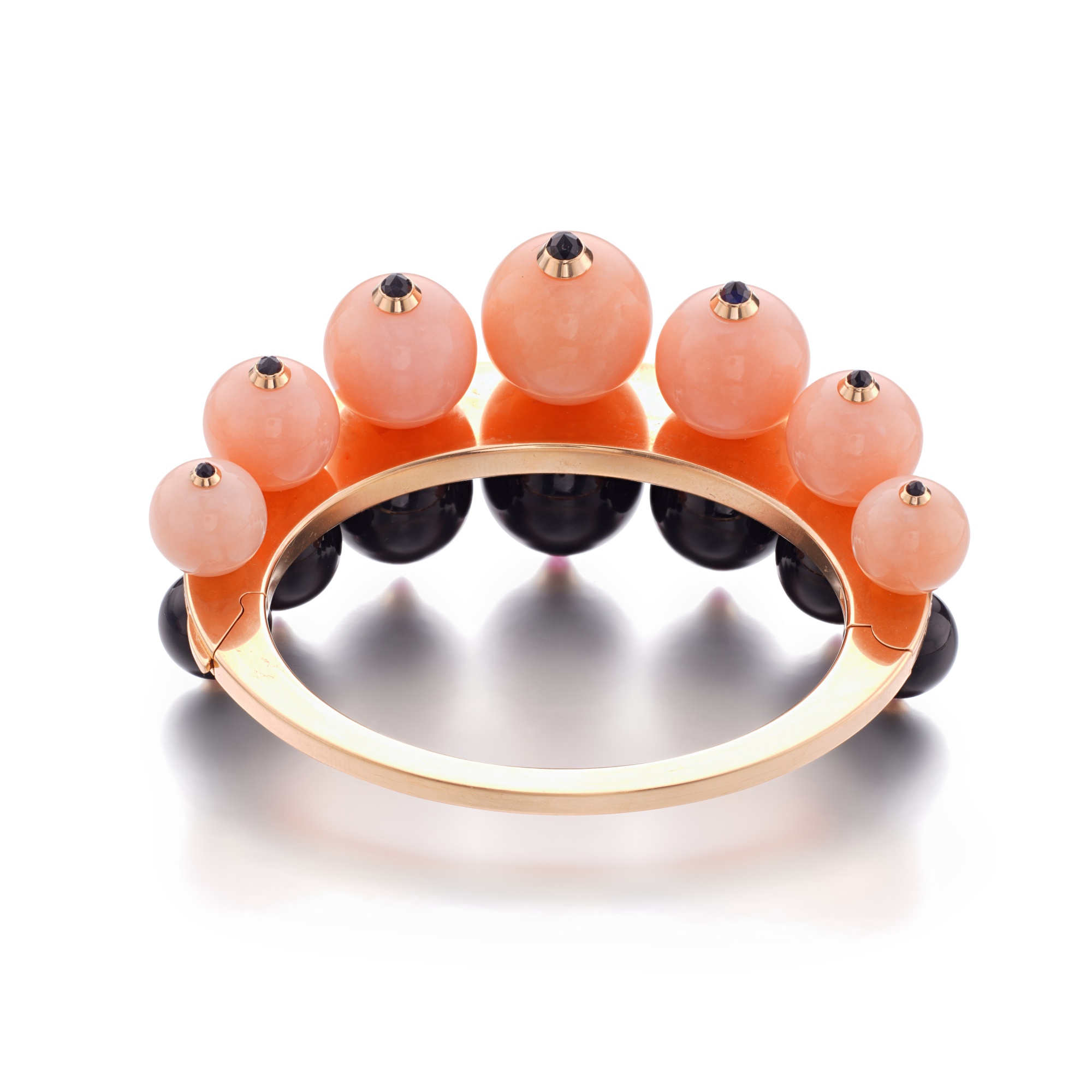 Gem-set and diamond bangle | 卡地亞寶石及鑽石手鐲 | Magnificent Jewels and Noble ...