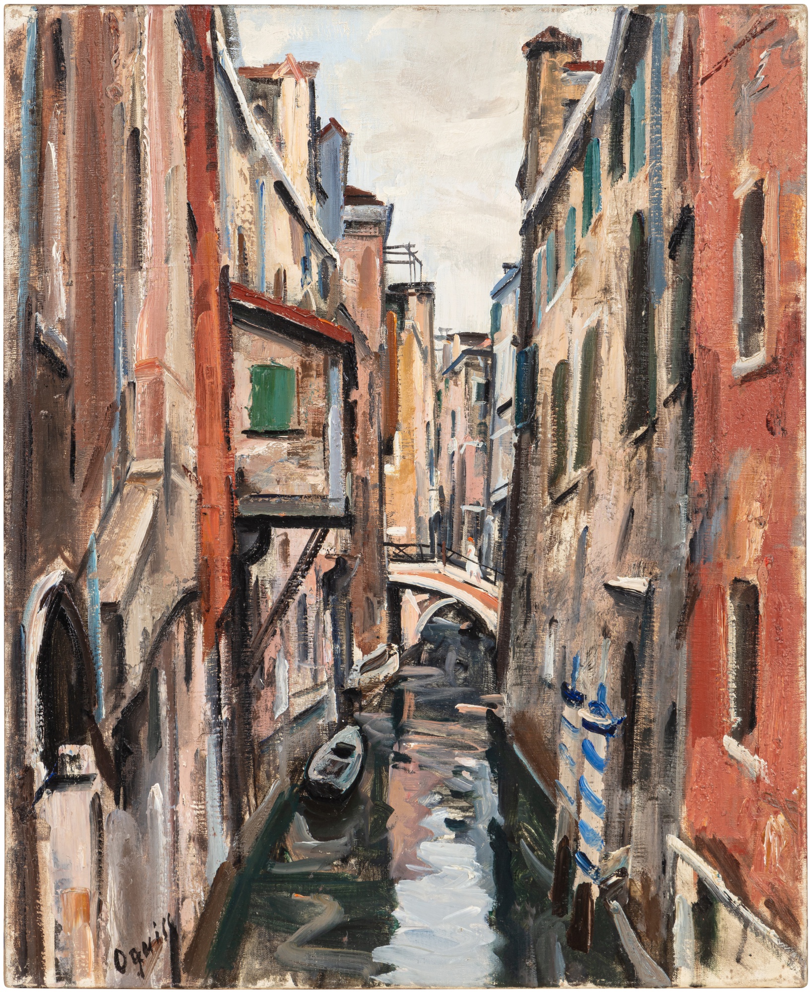 Venezia, Rio di Santa Maria Zobenigo, Piloti | Collection François ...