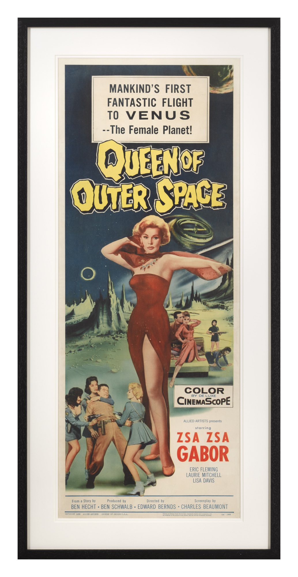 Queen of Outer Space (1958), poster, US | Original Film Posters | 2023 | Sotheby's