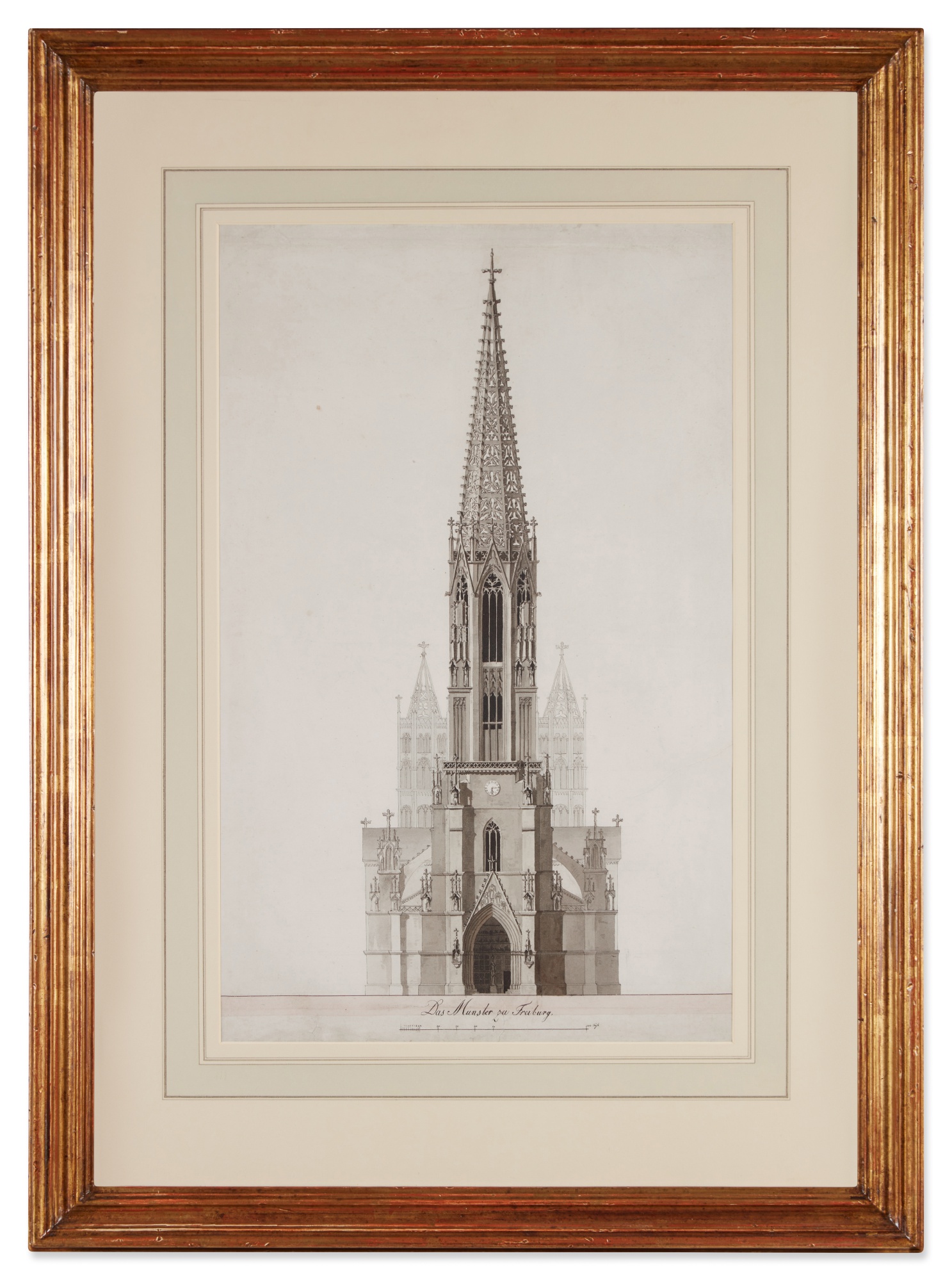 The façade of Freiburg Minster | Old Master and British Works on Paper ...