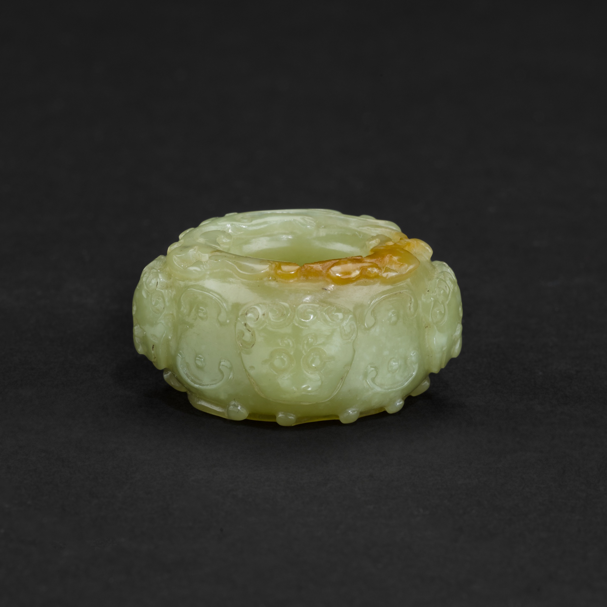 An archaistic small yellow jade cong, Ming dynasty | 明 仿古黃玉琮 | HOTUNG ...