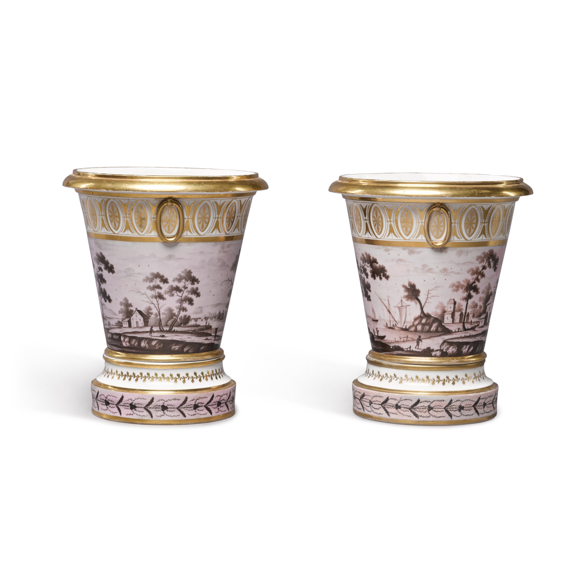 A pair of Paris porcelain jardinières, circa 1790 | Kenneth Neame ...