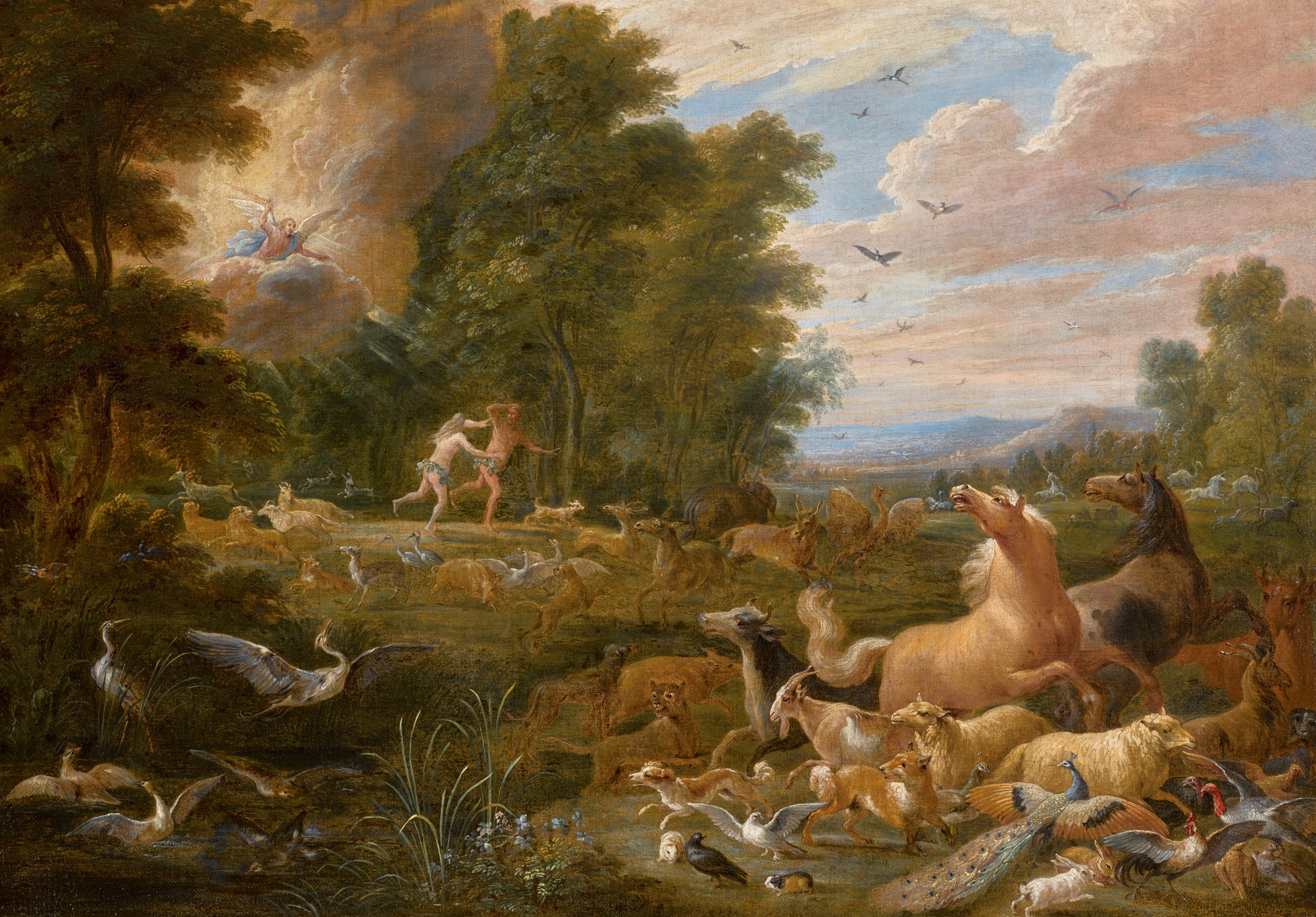 The Expulsion from the Garden of Eden | Old Master & 19th Century ...