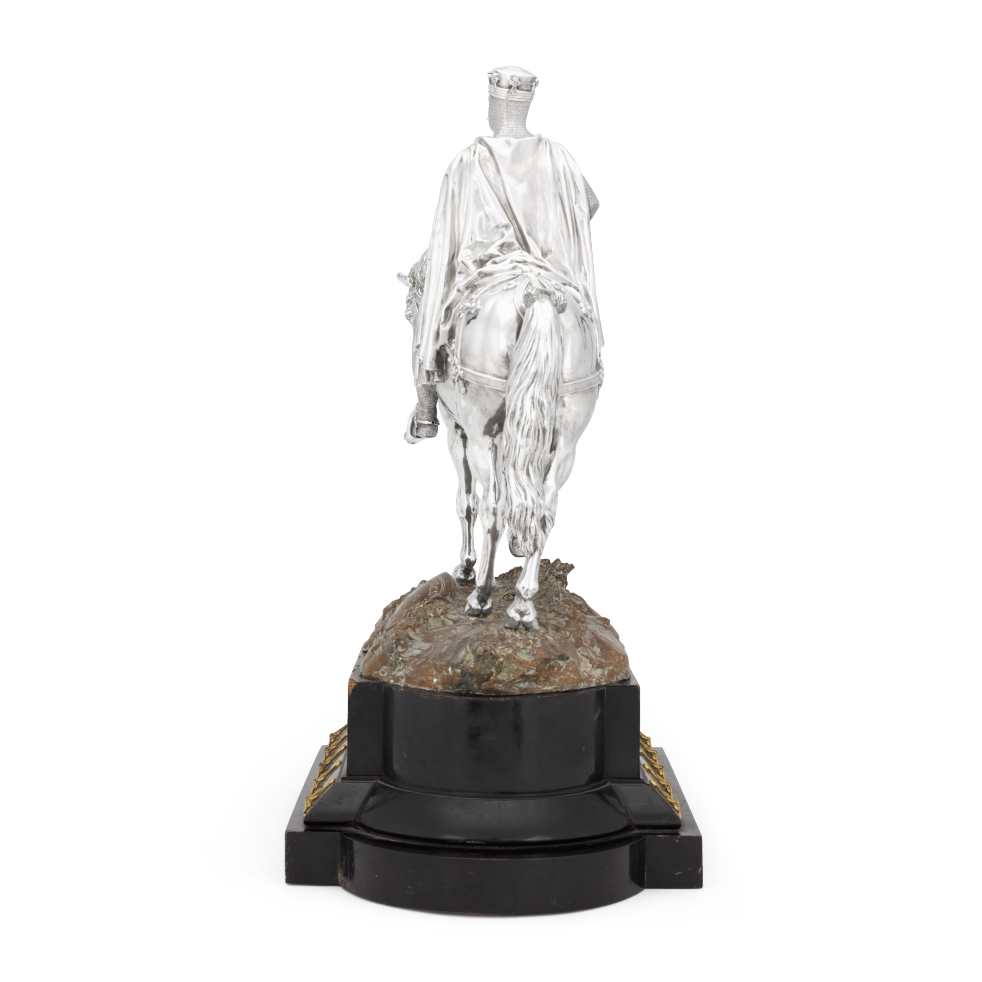 The Huntingdon Cup, 1869. A large Victorian equestrian silver racing ...