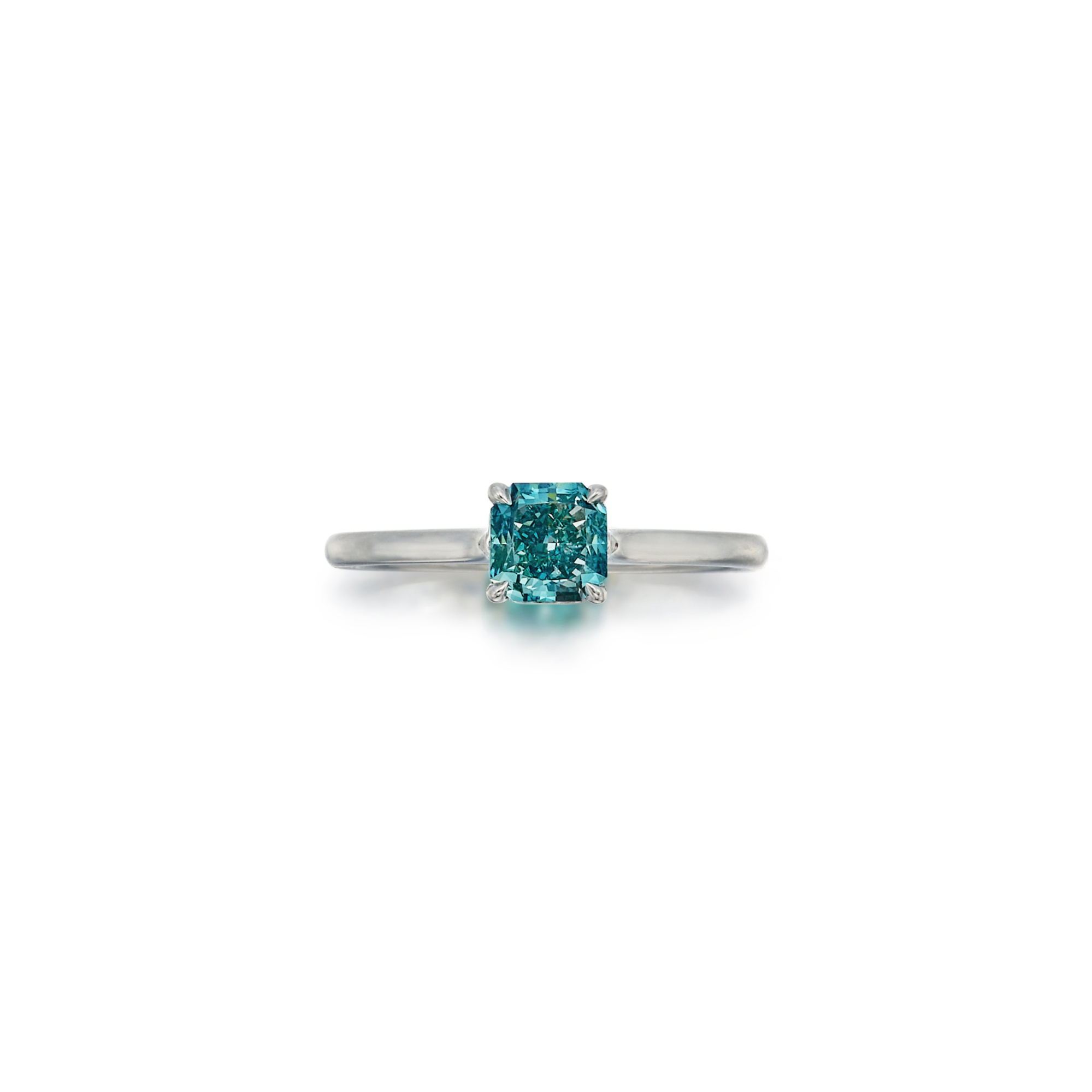 Fancy Vivid Blue-Green Diamond Ring | Magnificent Jewels | 2023 | Sotheby's
