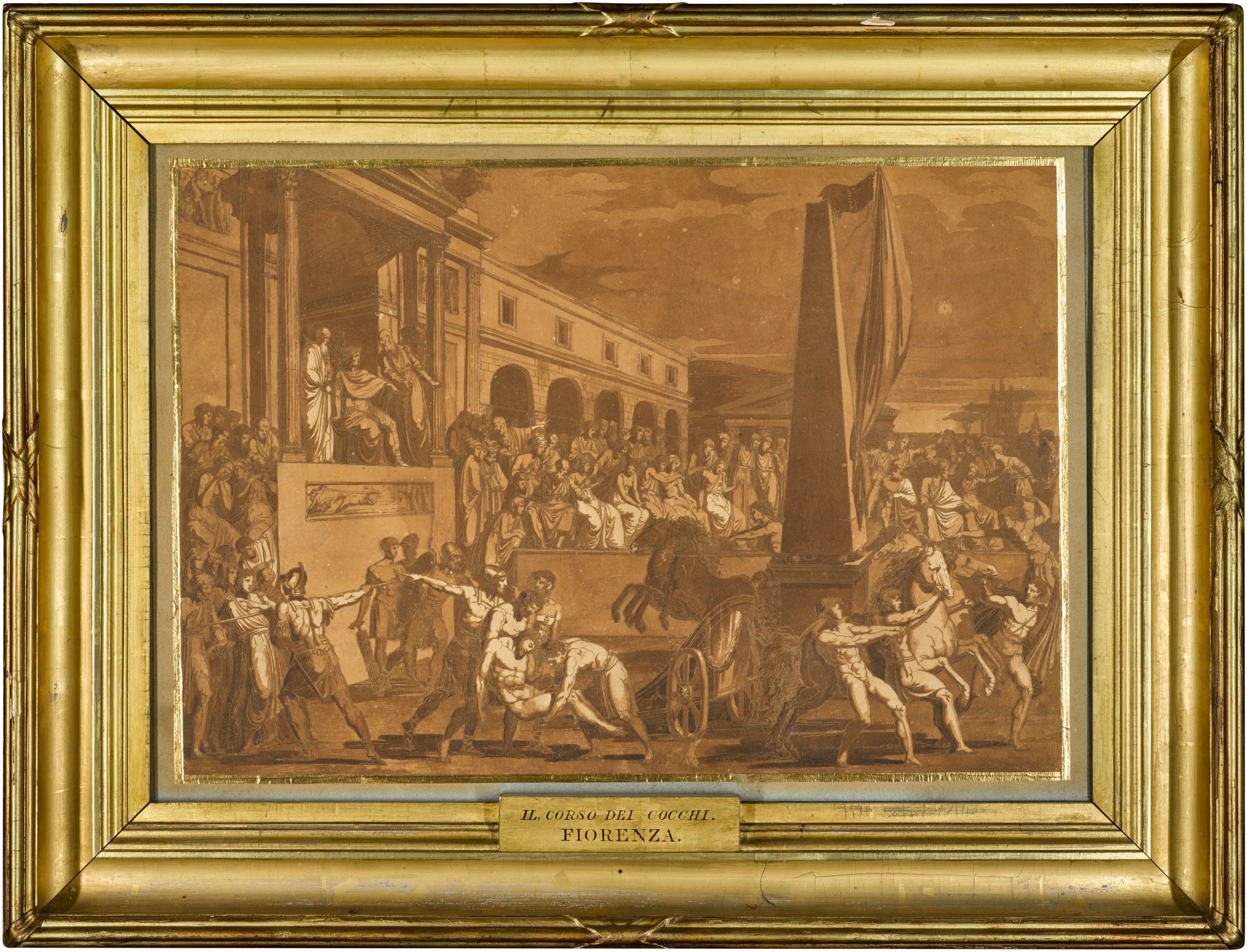 A) The Miracle of St. Zenobius B) 'Il Corso dei Cocchi' | Royal & Noble ...