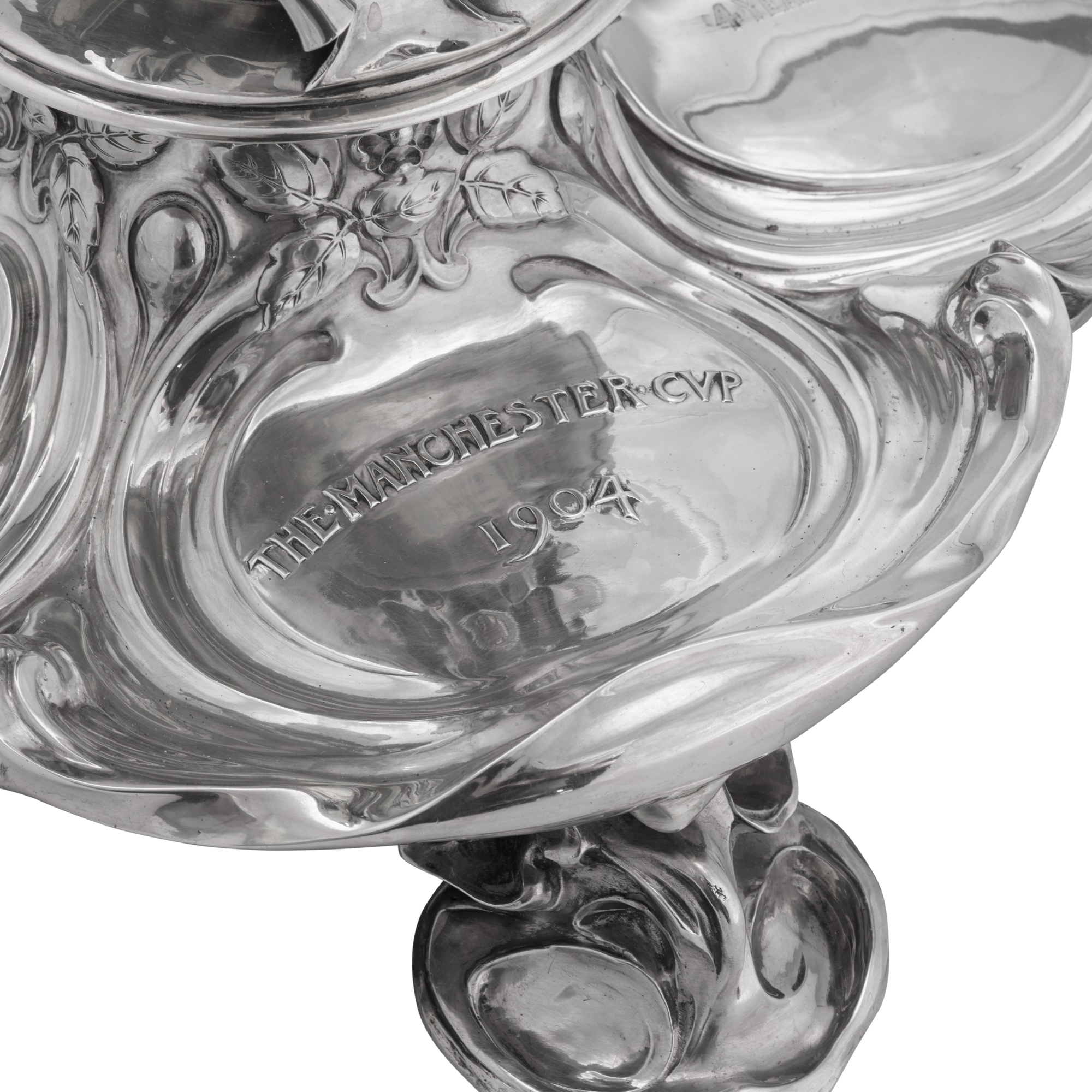 The Manchester Cup, 1904. A spectacular Art Nouveau silver racing ...